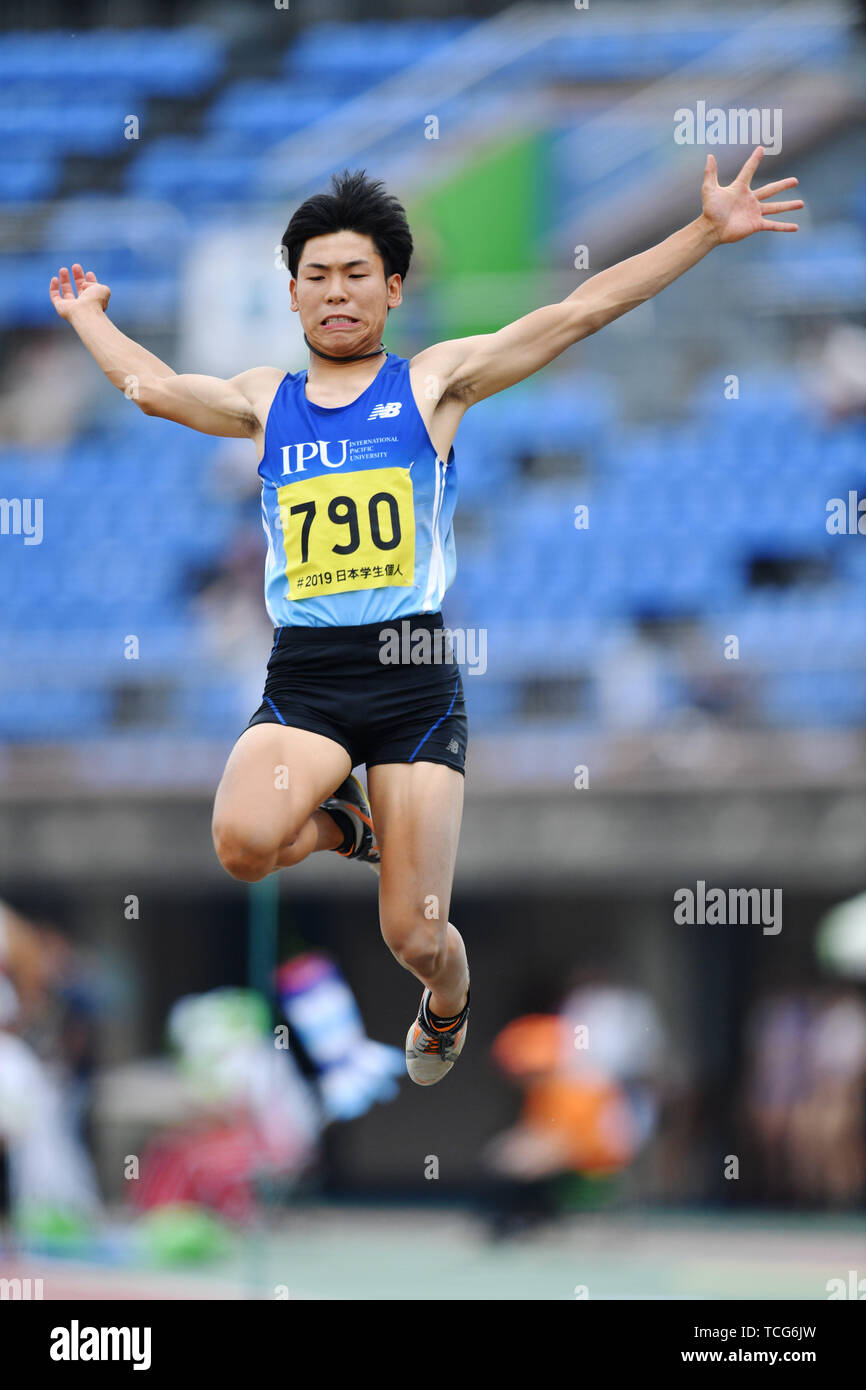 Shonan BMW Stadium Hiratsuka, Kanagawa, Japan. 8th June, 2019. Rikuto ...