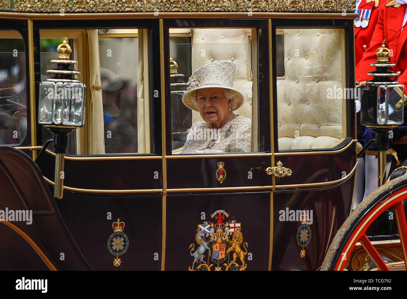 Queen passes hi-res stock photography and images - Alamy