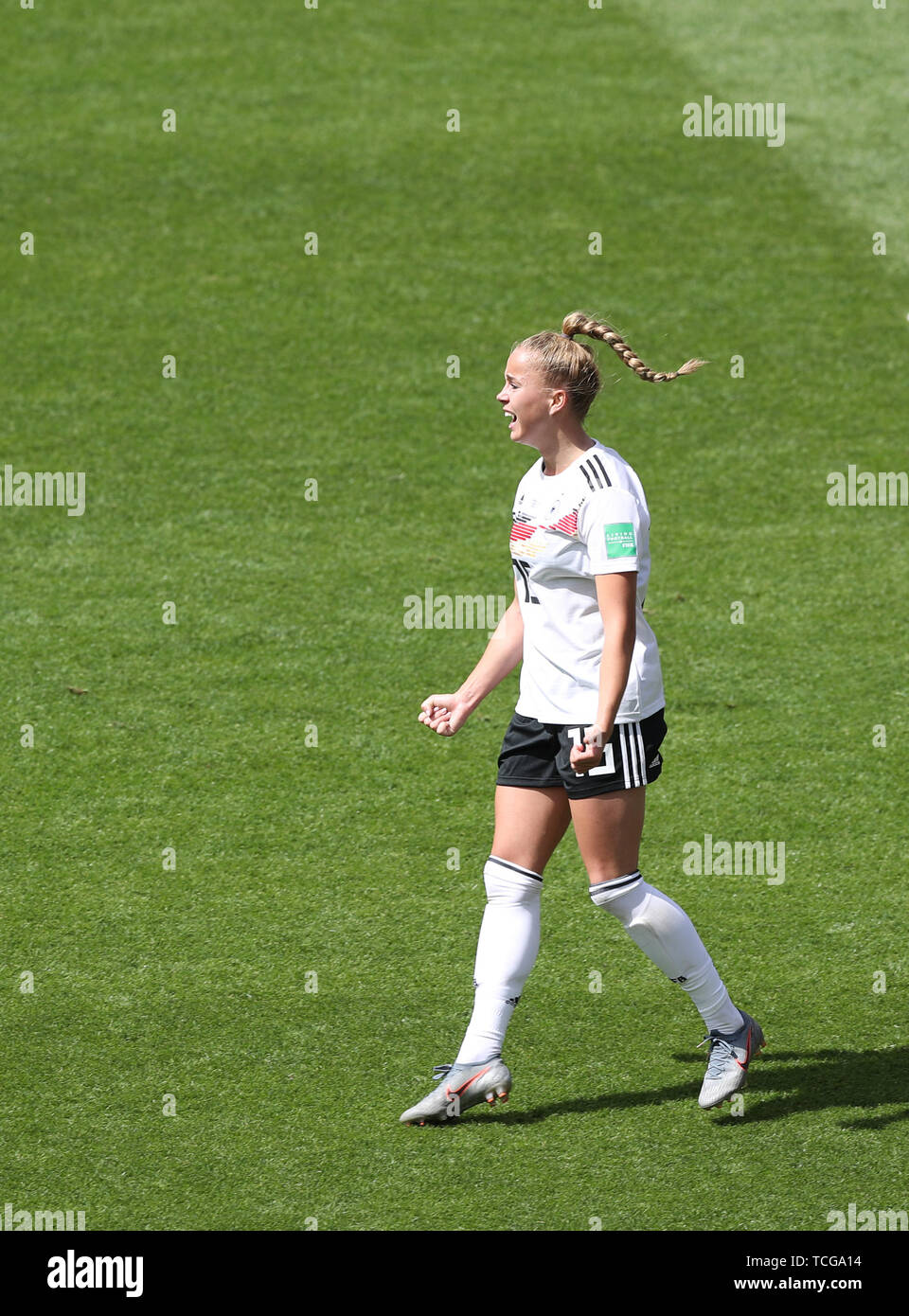 Rennes France 8th June 2019 Giulia Gwinn Of Germany Celebrates