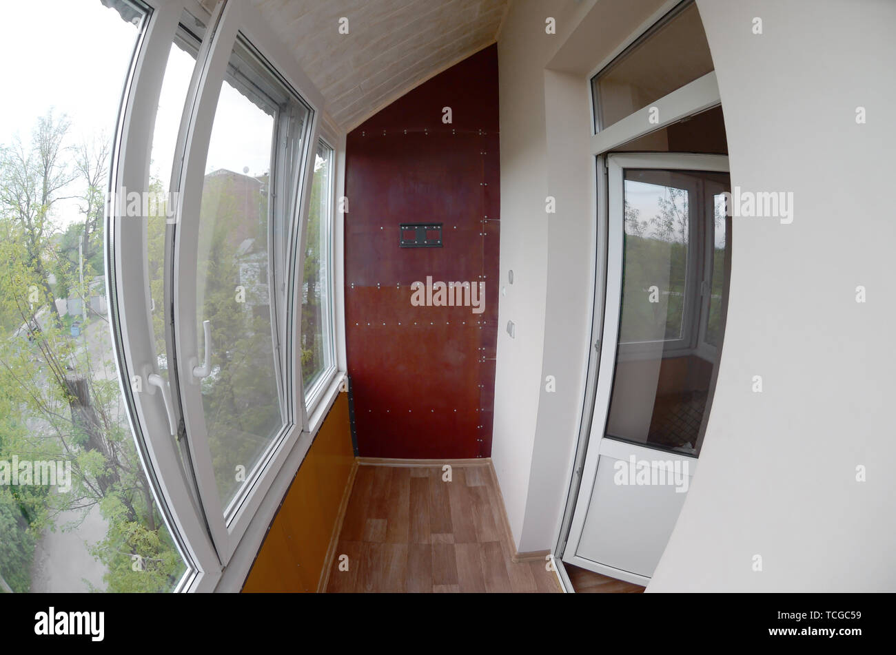 Timber loggia hi-res stock photography and images - Alamy