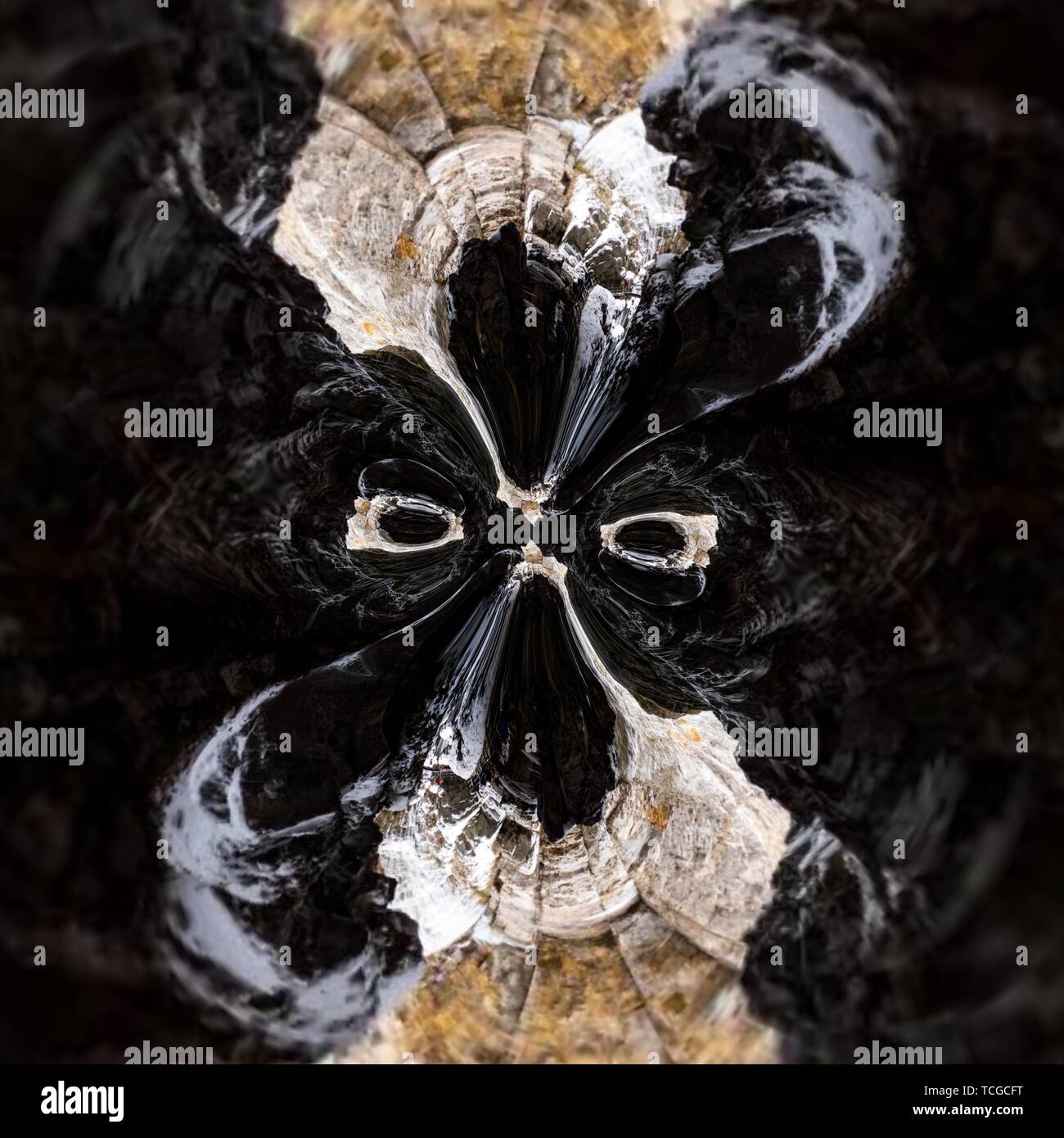 Graphic Image design style spectrum abstract art, illustration Stock ...