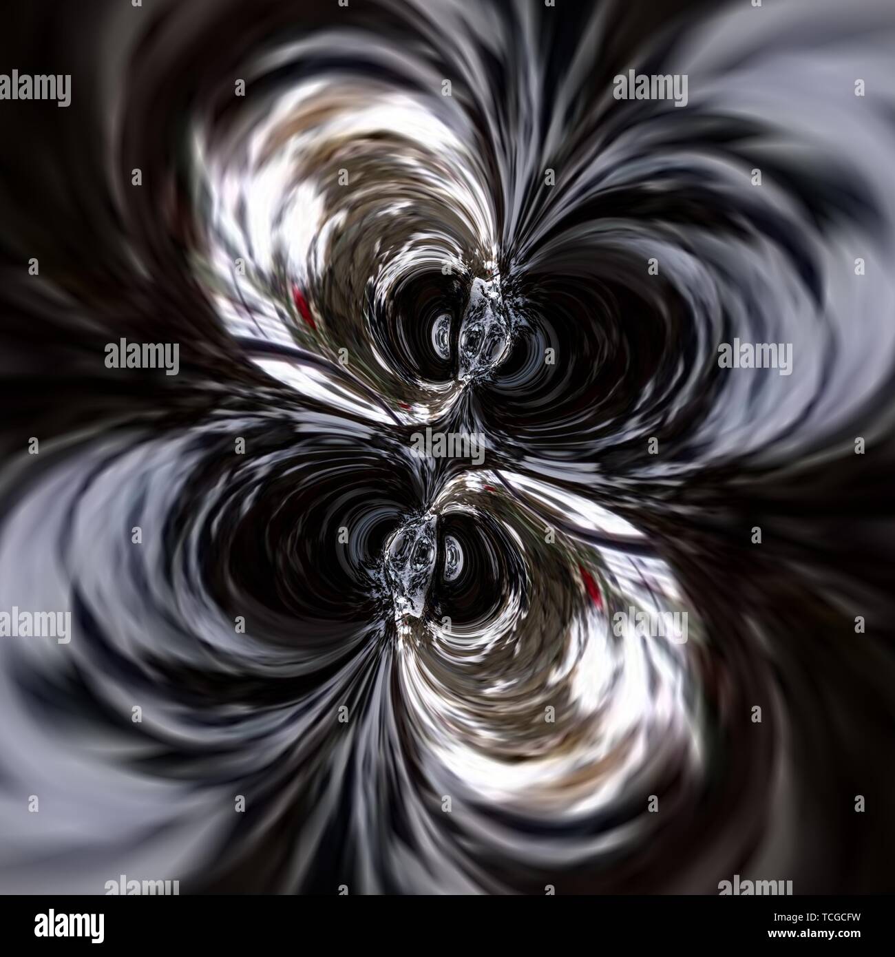 Graphic Image design style spectrum abstract art, illustration Stock ...