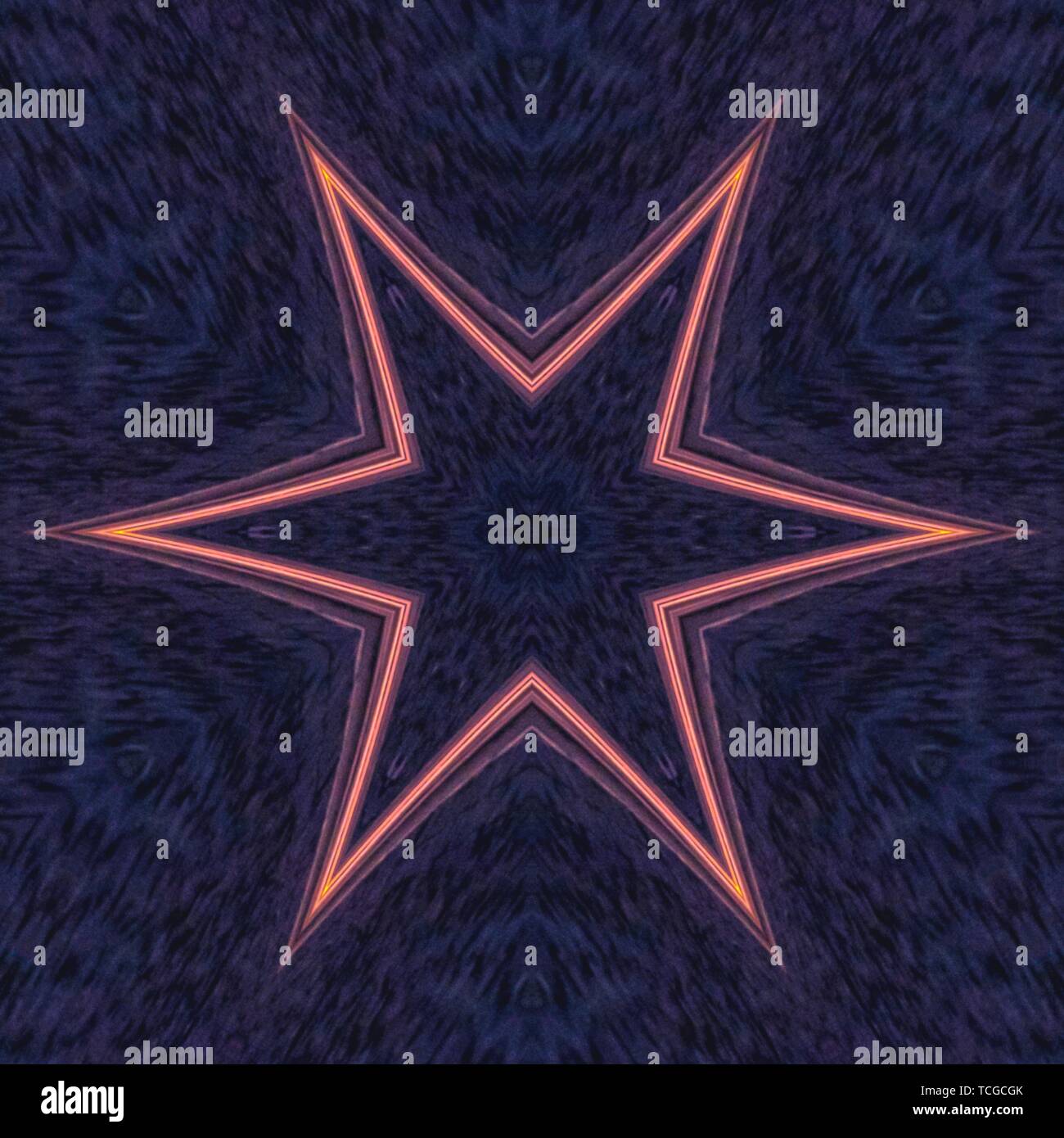 Graphic Image design style spectrum abstract art, illustration Stock ...