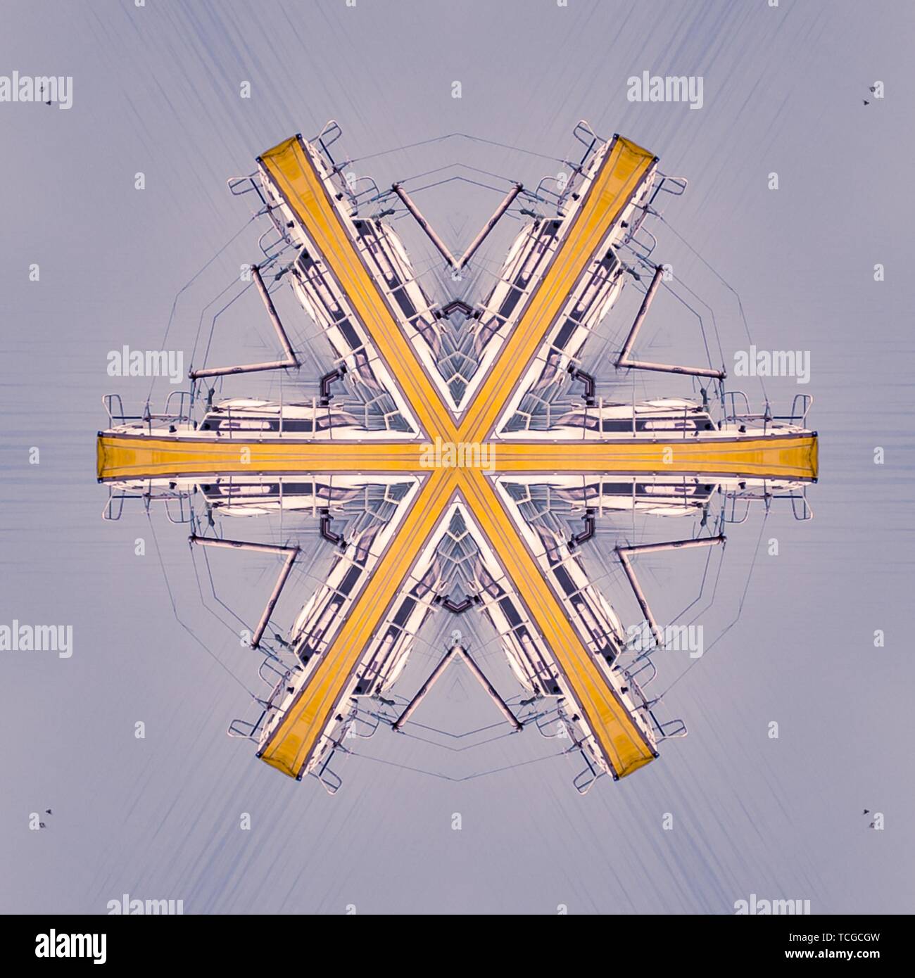 Graphic Image design style spectrum abstract art, illustration Stock ...