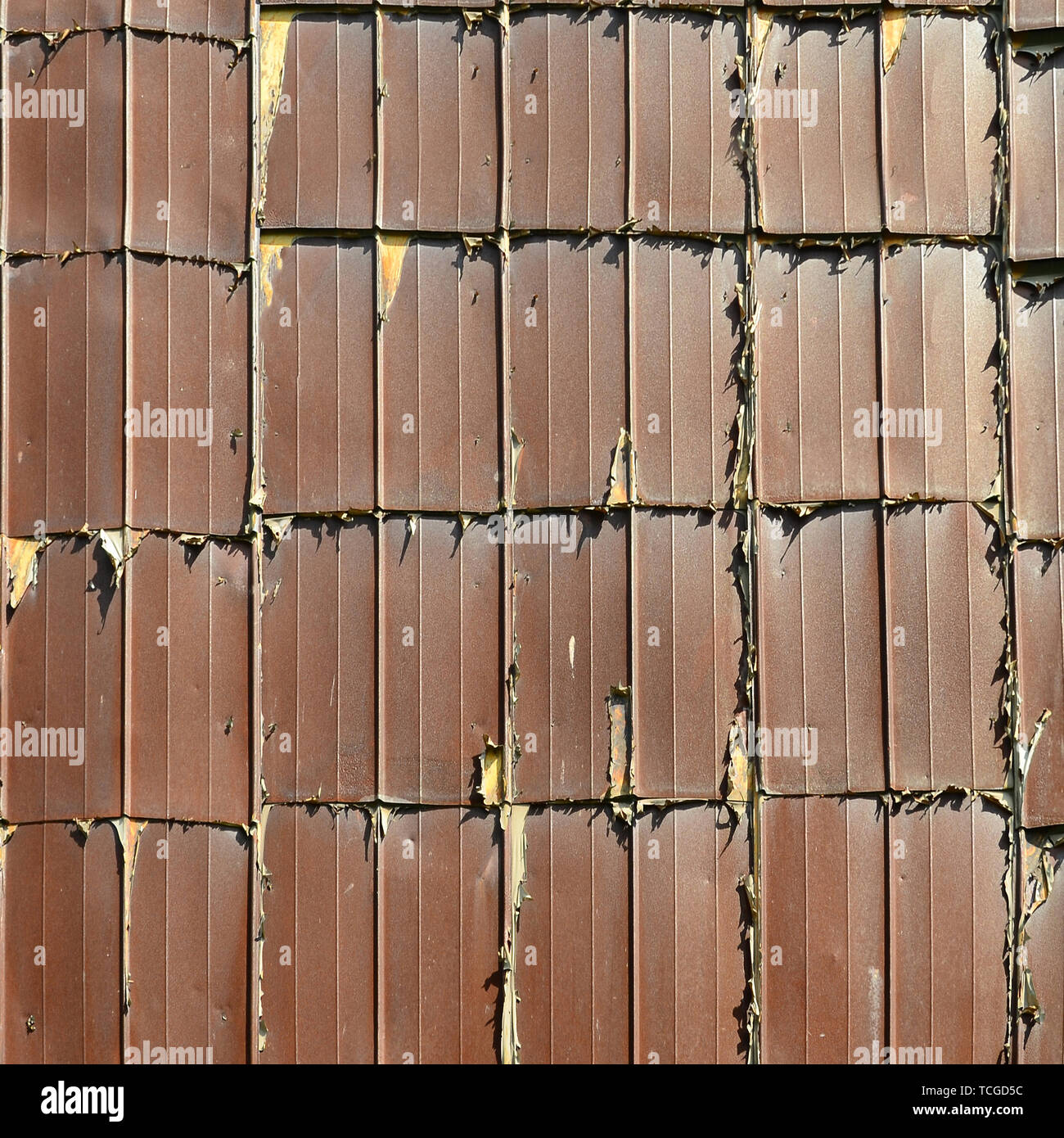 Rusty Steel Metal with cracked paint, grunge background. Old metal ...