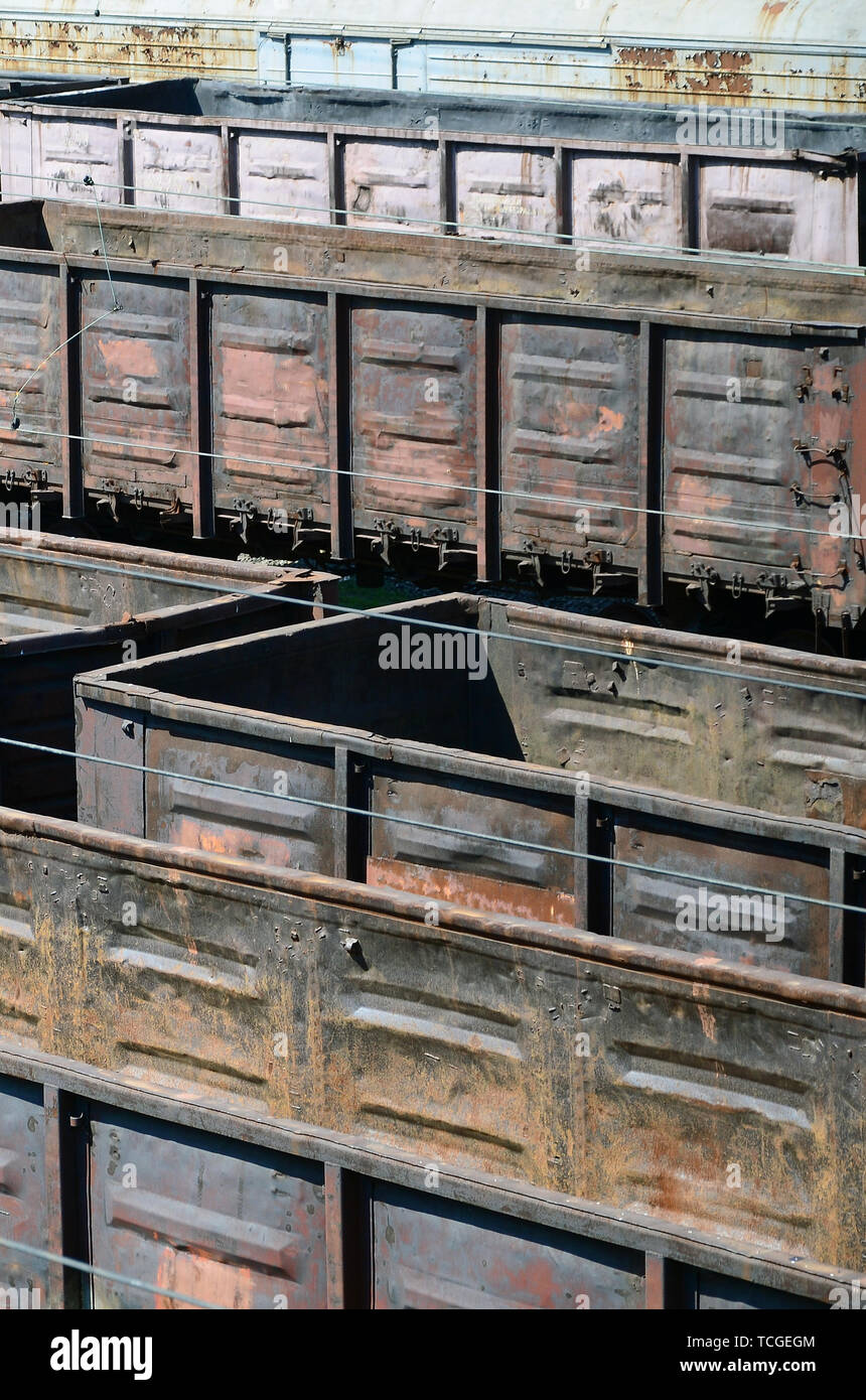 Open Top Rail Car High Resolution Stock Photography and Images - Alamy