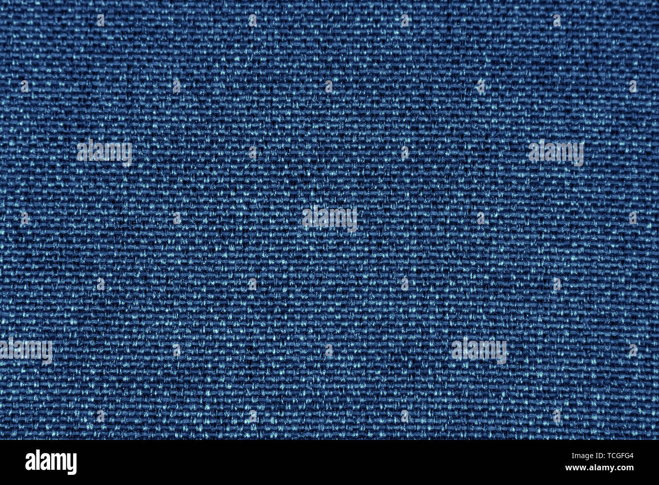 Rough blue fabric texture for background Stock Photo - Alamy