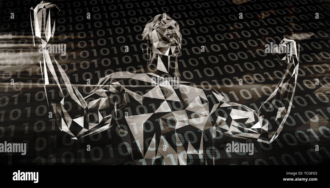 Management Solution Abstract as a Business Concept Art Stock Photo - Alamy