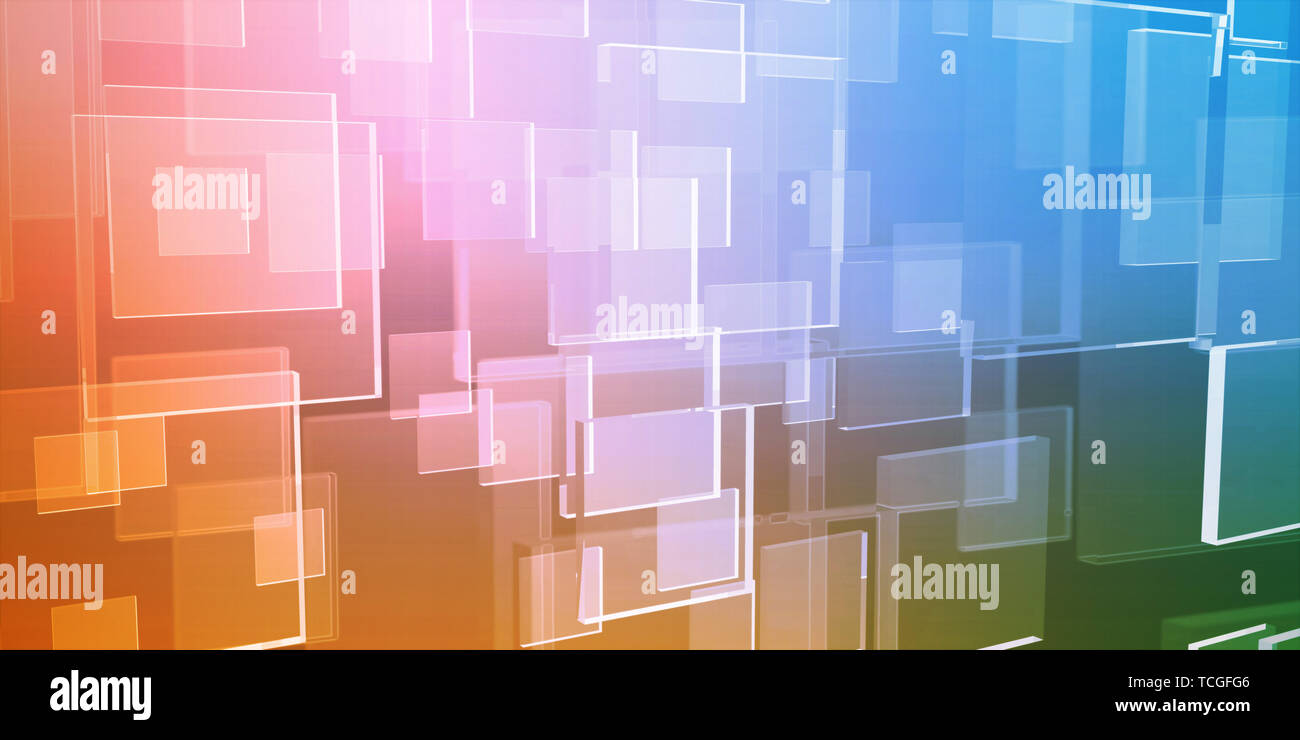 Virtualization Technology as an Industry Concept Abstract Stock Photo - Alamy