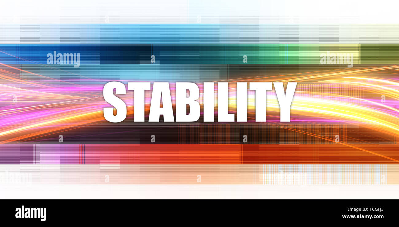 Stability Corporate Concept Exciting Presentation Slide Art Stock Photo ...