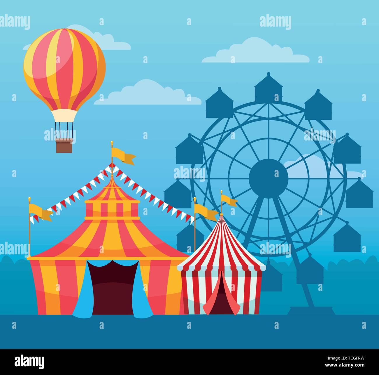 Big tents Stock Vector Images - Alamy