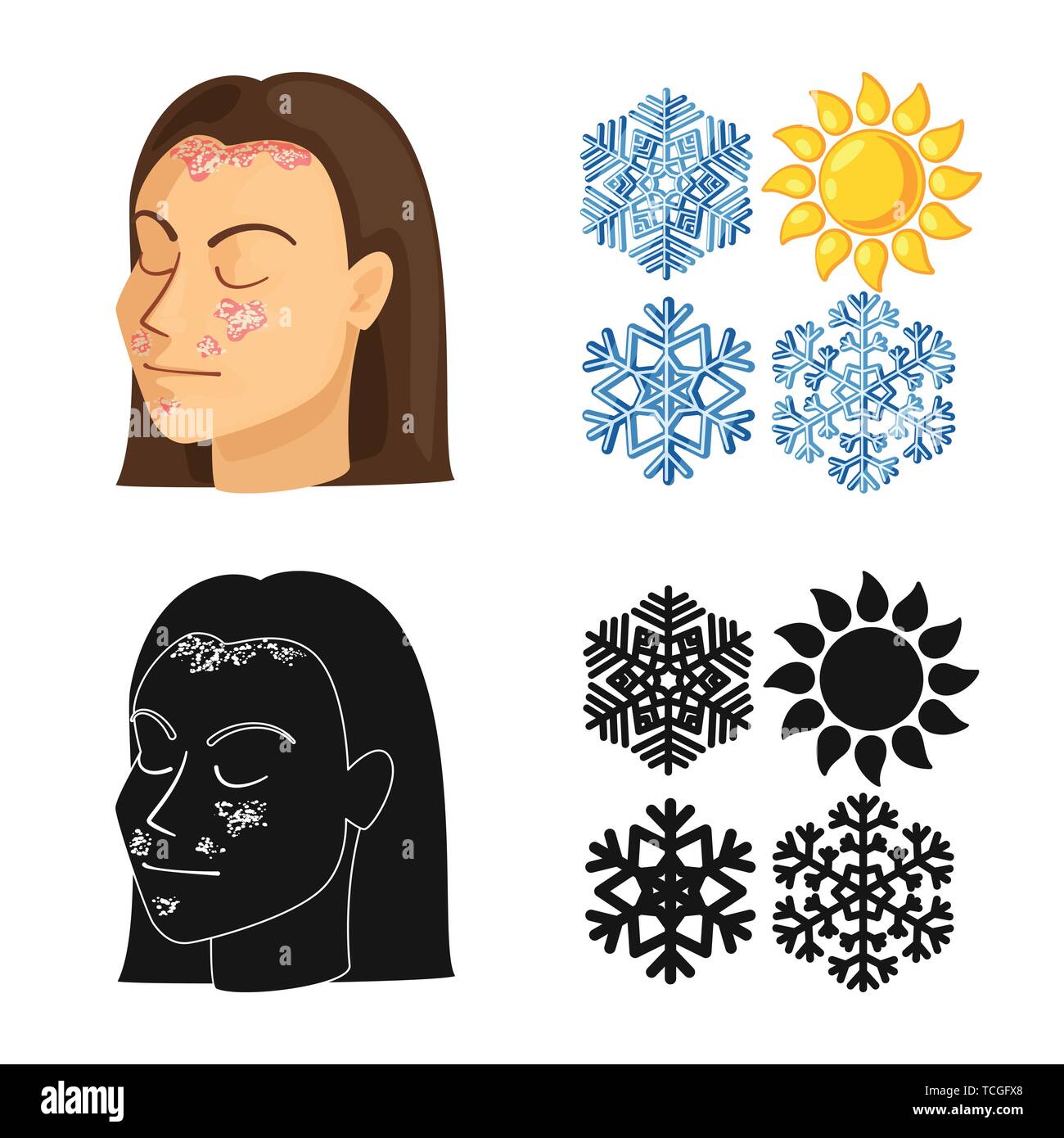 Heat rash Cut Out Stock Images & Pictures - Alamy