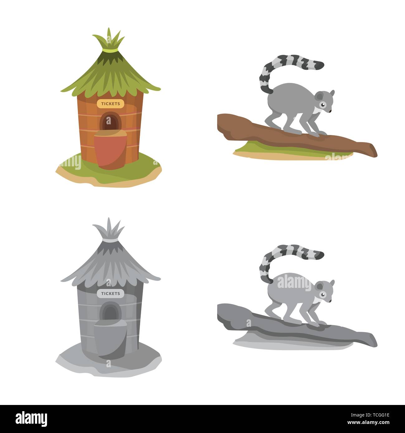 Zoo window Cut Out Stock Images & Pictures - Alamy