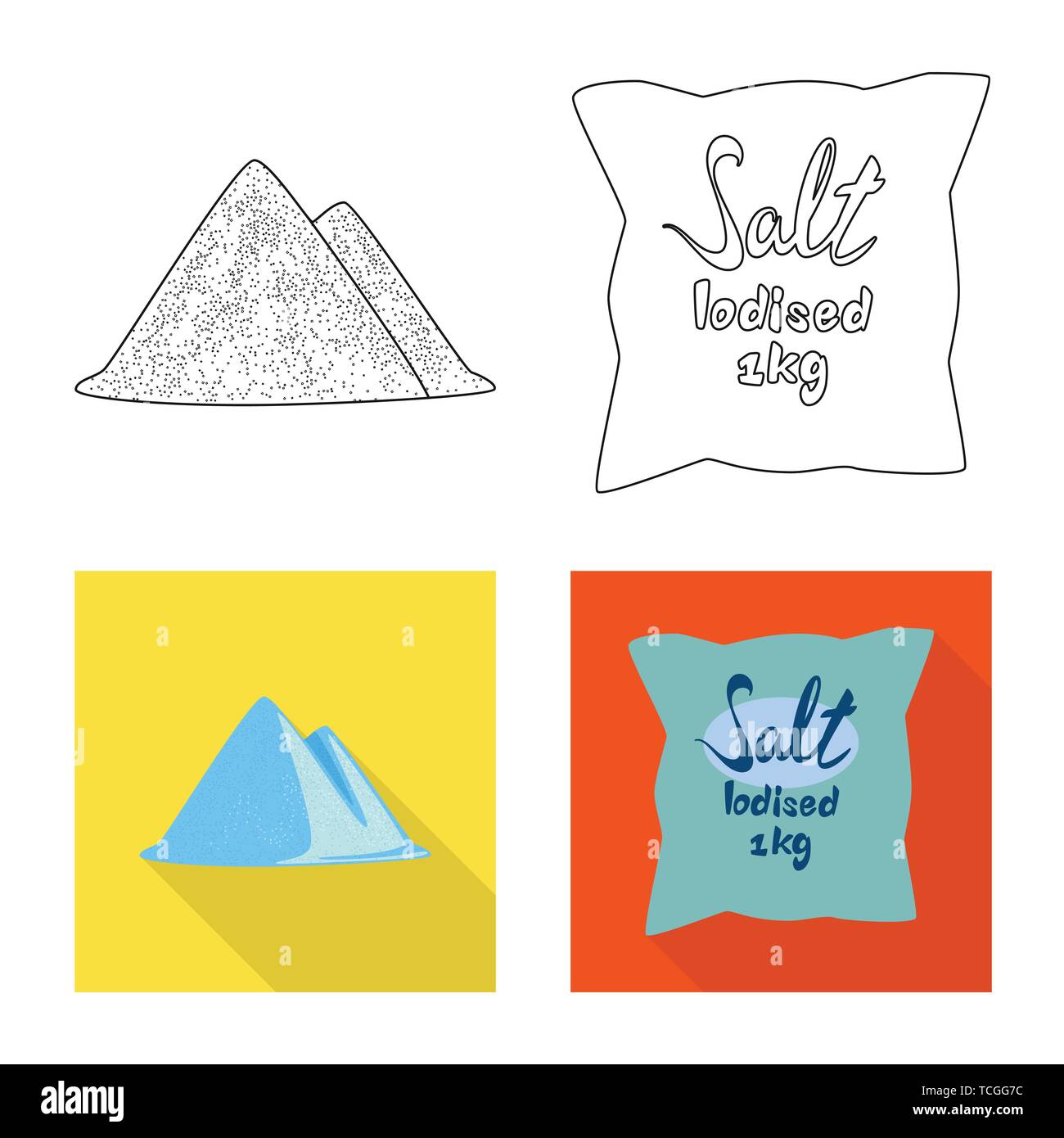 heap,bag,salty,hill,seasoning,powder,white,grains,flour,sprinkle ...