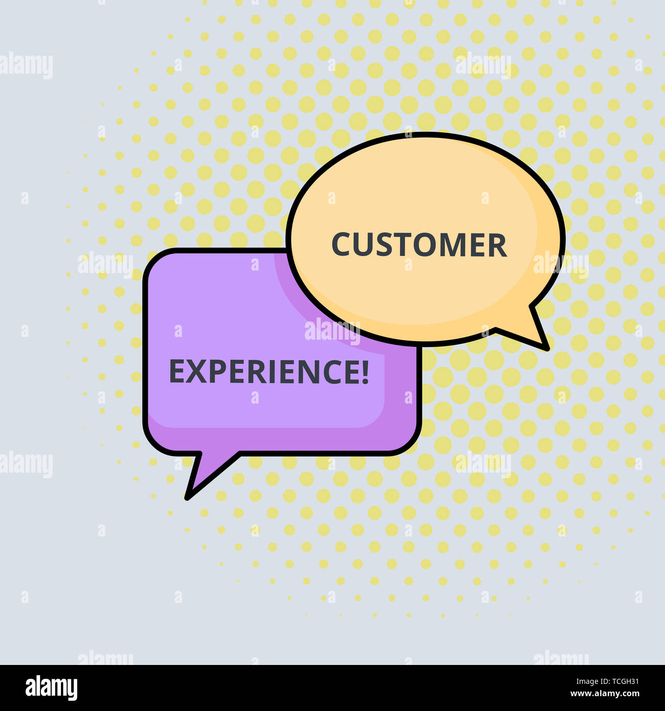 Text sign showing Customer Experience. Business photo text Interaction ...