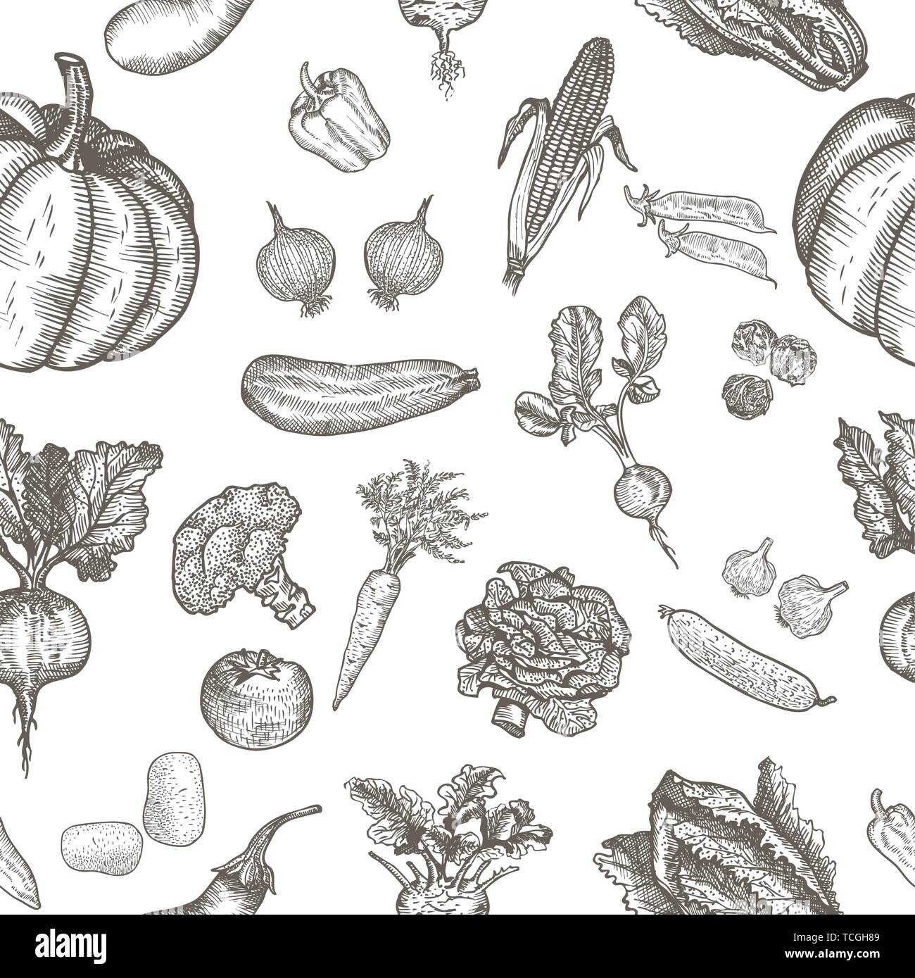 Raw foods Stock Vector Images - Alamy
