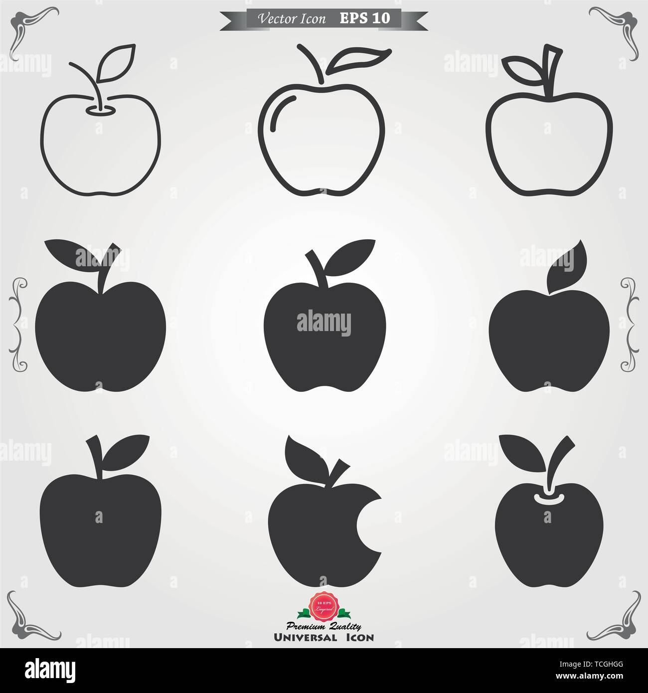 Apple Icon page symbol for your web site design Apple Icon logo, app ...