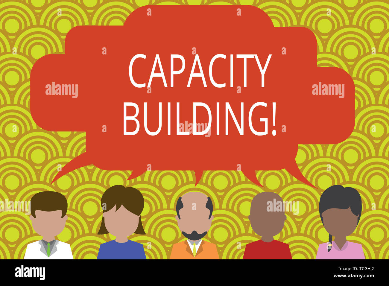 Conceptual hand writing showing Capacity Building. Concept meaning ...