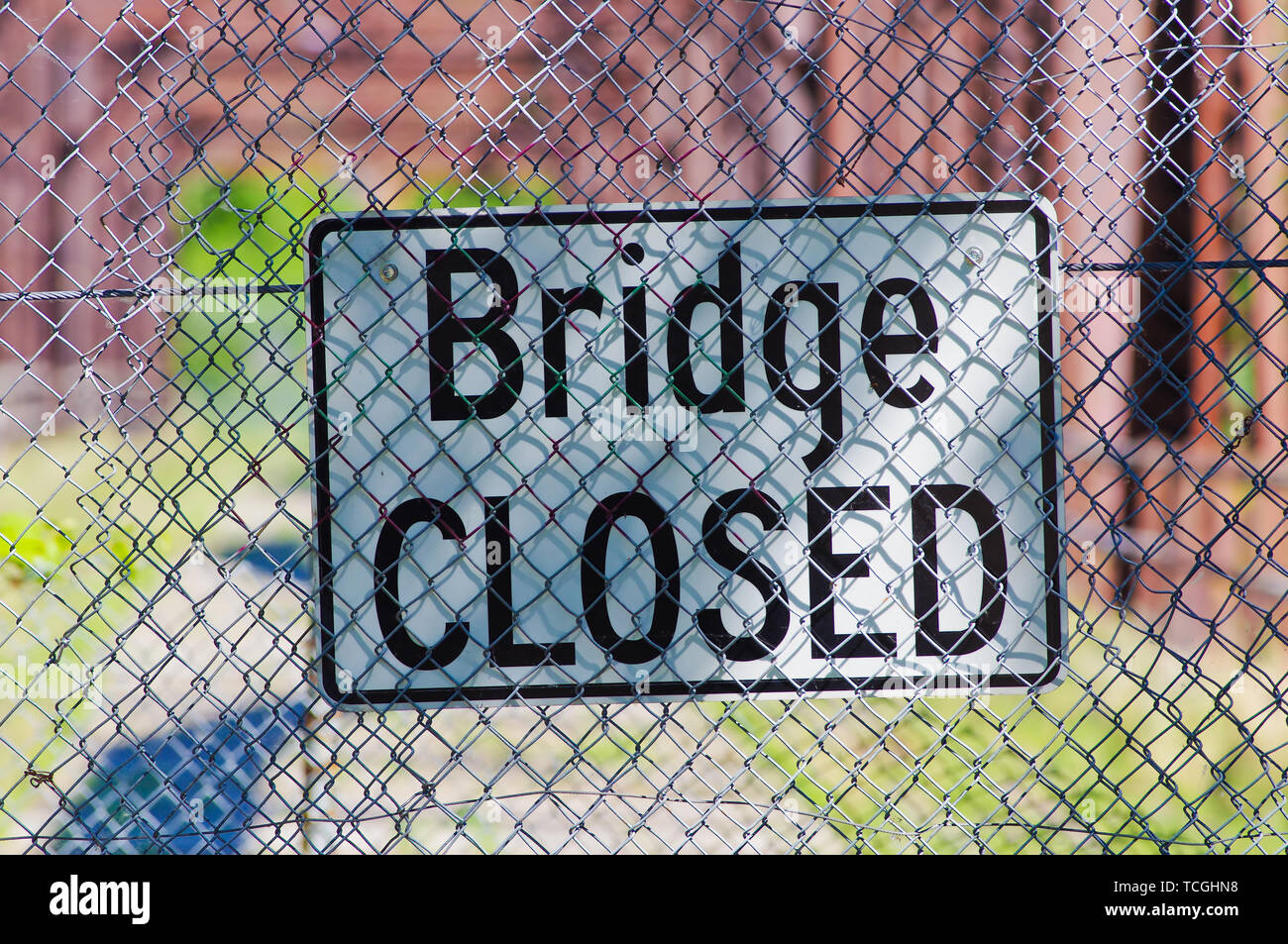 Condemned Bridge High Resolution Stock Photography and Images - Alamy