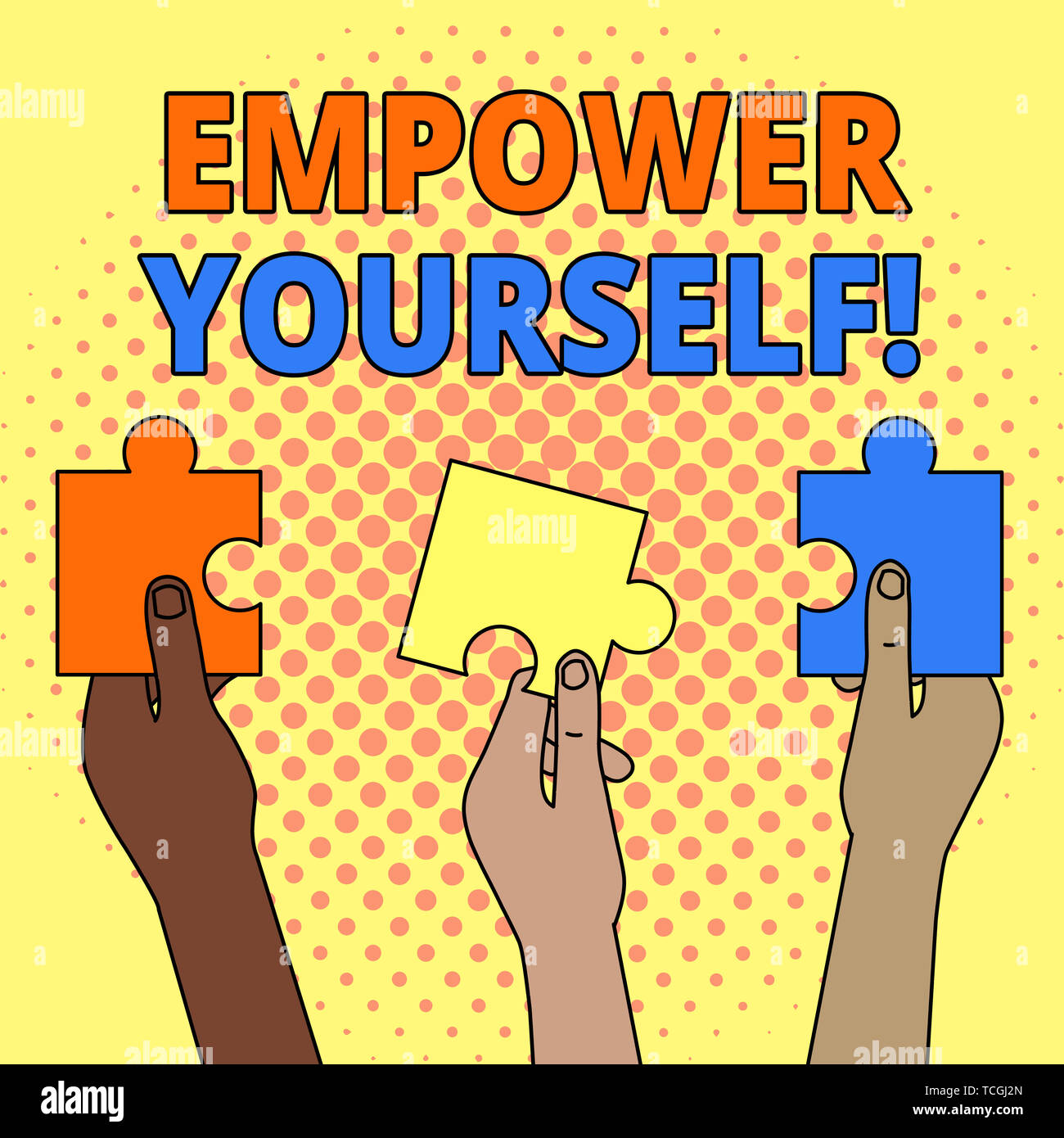Conceptual hand writing showing Empower Yourself. Concept meaning ...