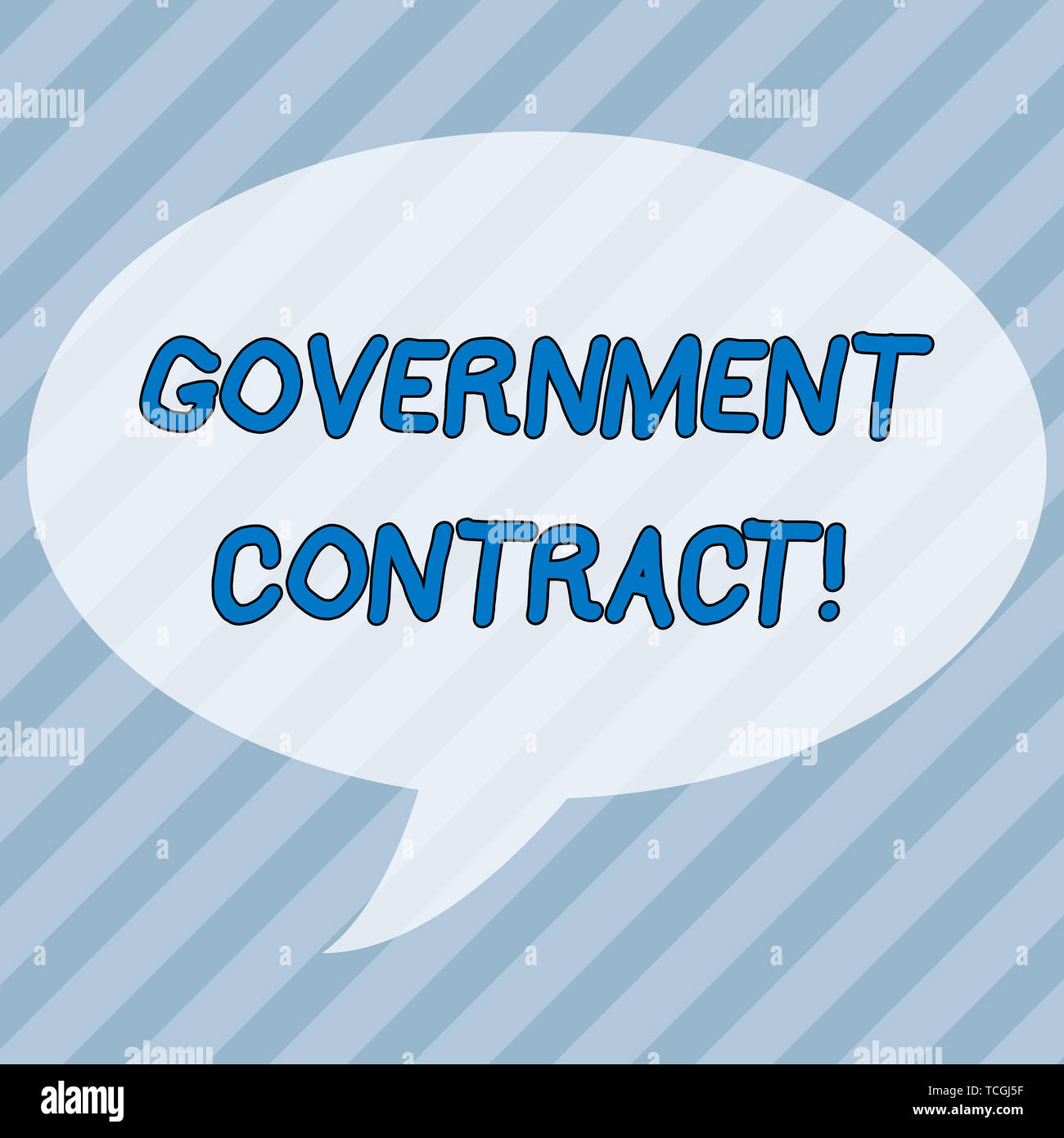 Handwriting text writing Government Contract. Conceptual photo ...