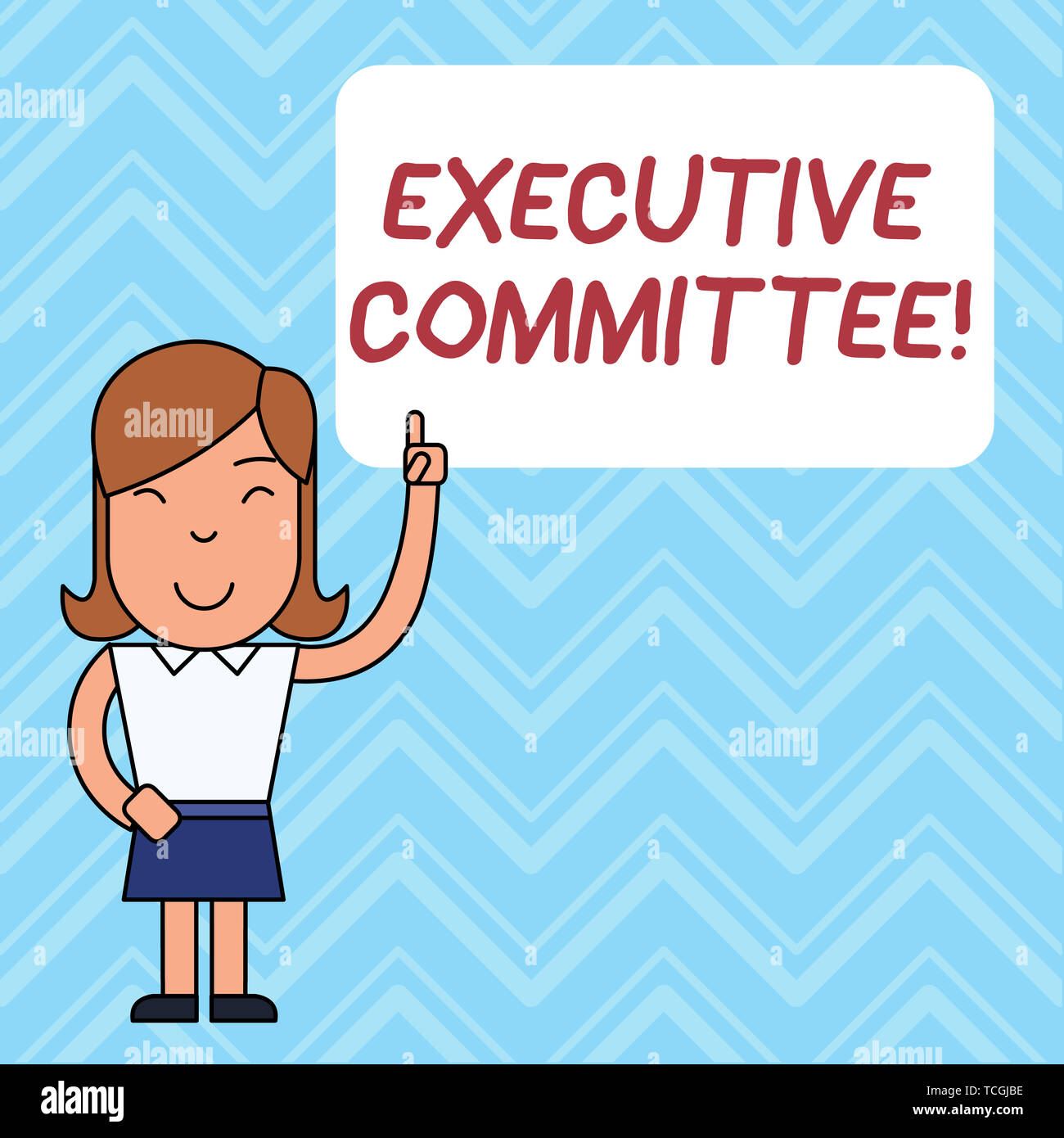 Word writing text Executive Committee. Business photo showcasing Group ...