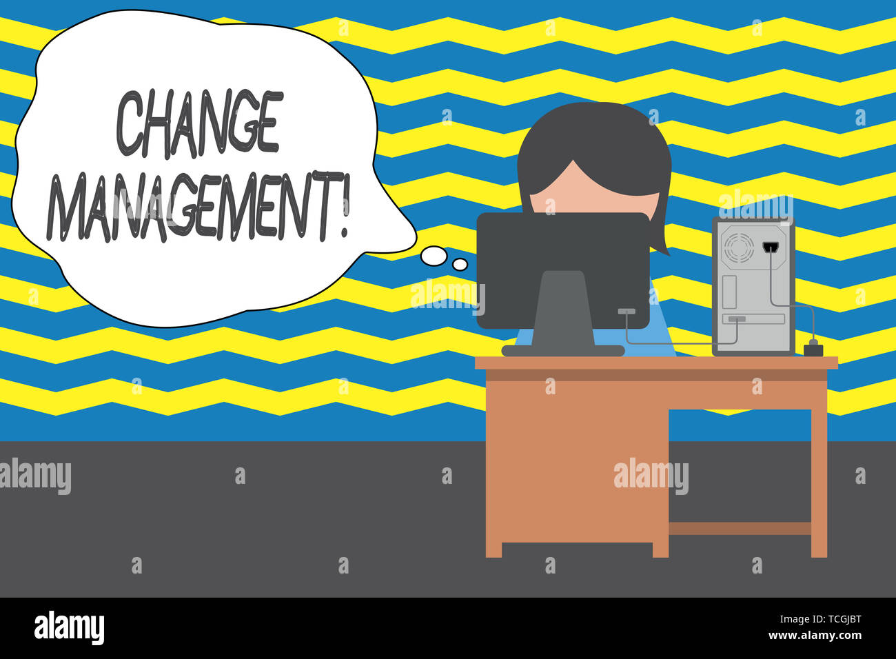 Handwriting text Change Management. Conceptual photo Replacement of ...