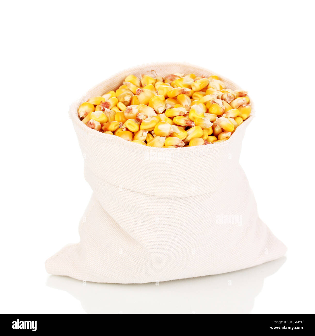 White sack full corn hi-res stock photography and images - Alamy