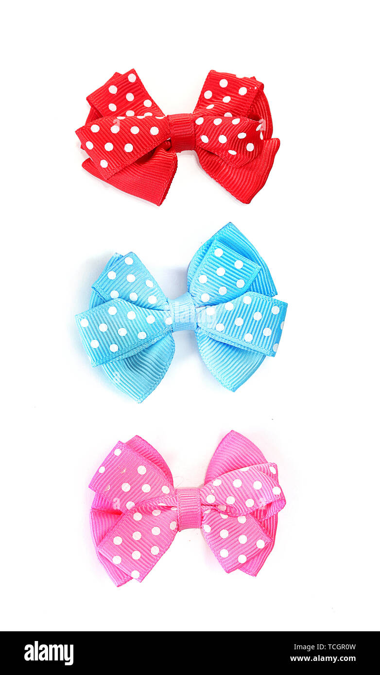 beautiful bows isolated on white Stock Photo - Alamy