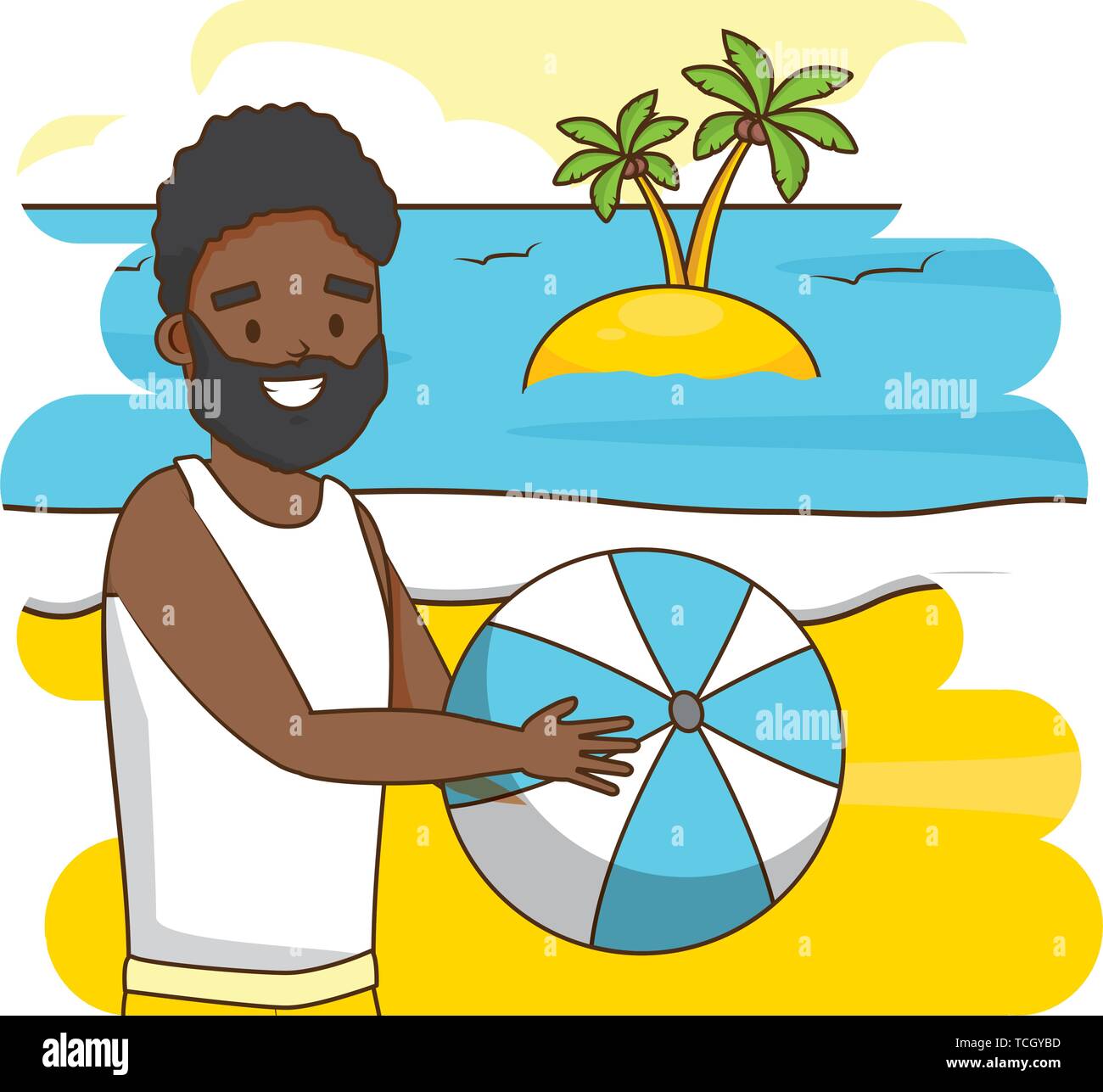 summer time people Stock Vector Image & Art - Alamy