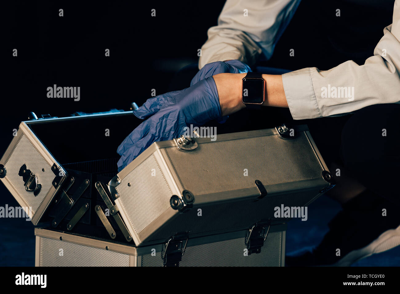 Crime scene investigation kit hi-res stock photography and images - Alamy