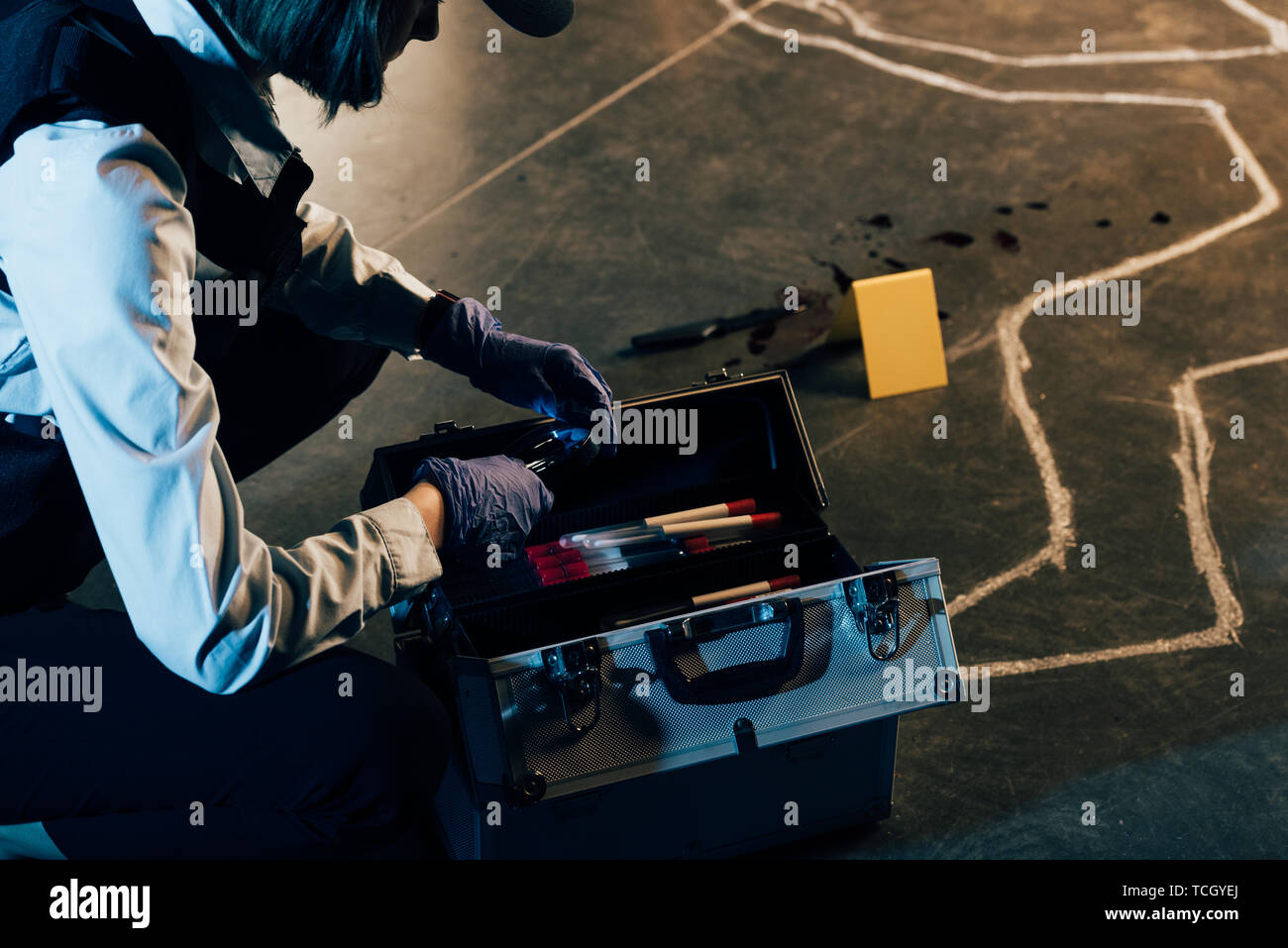 Crime scene investigation kit hi-res stock photography and images - Alamy