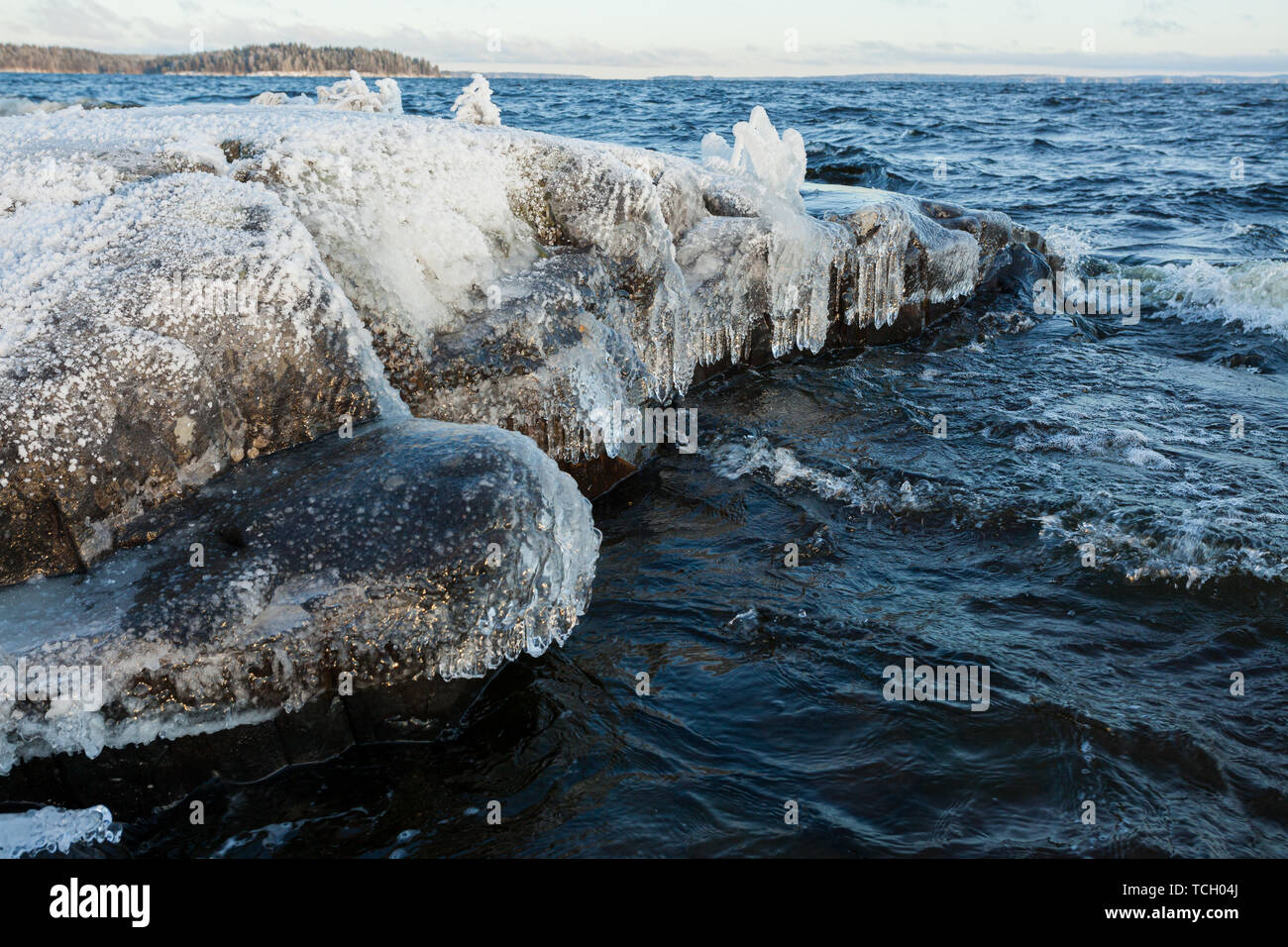 Ice crack rocks hi-res stock photography and images - Alamy