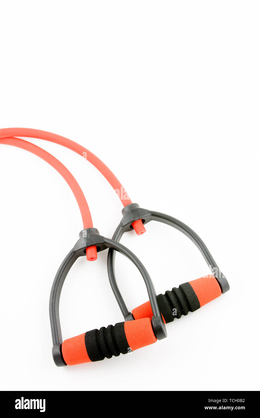 Fitness gym resistance band Cut Out Stock Images & Pictures - Alamy