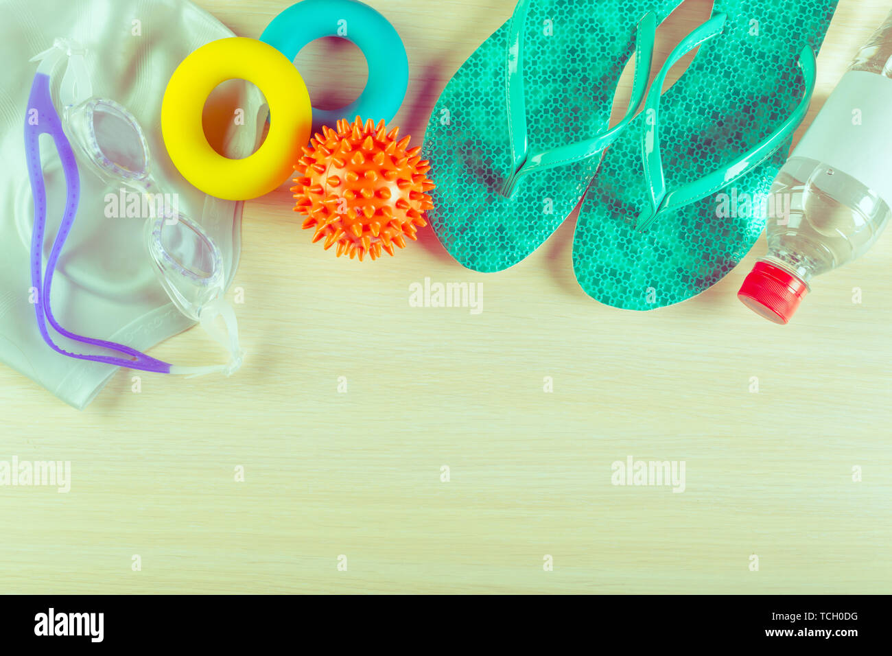 accessories for swimming pool Stock Photo - Alamy