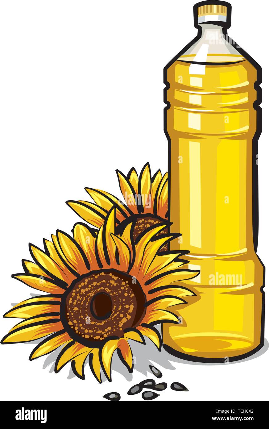 Olive oil canola oil Stock Vector Images - Alamy