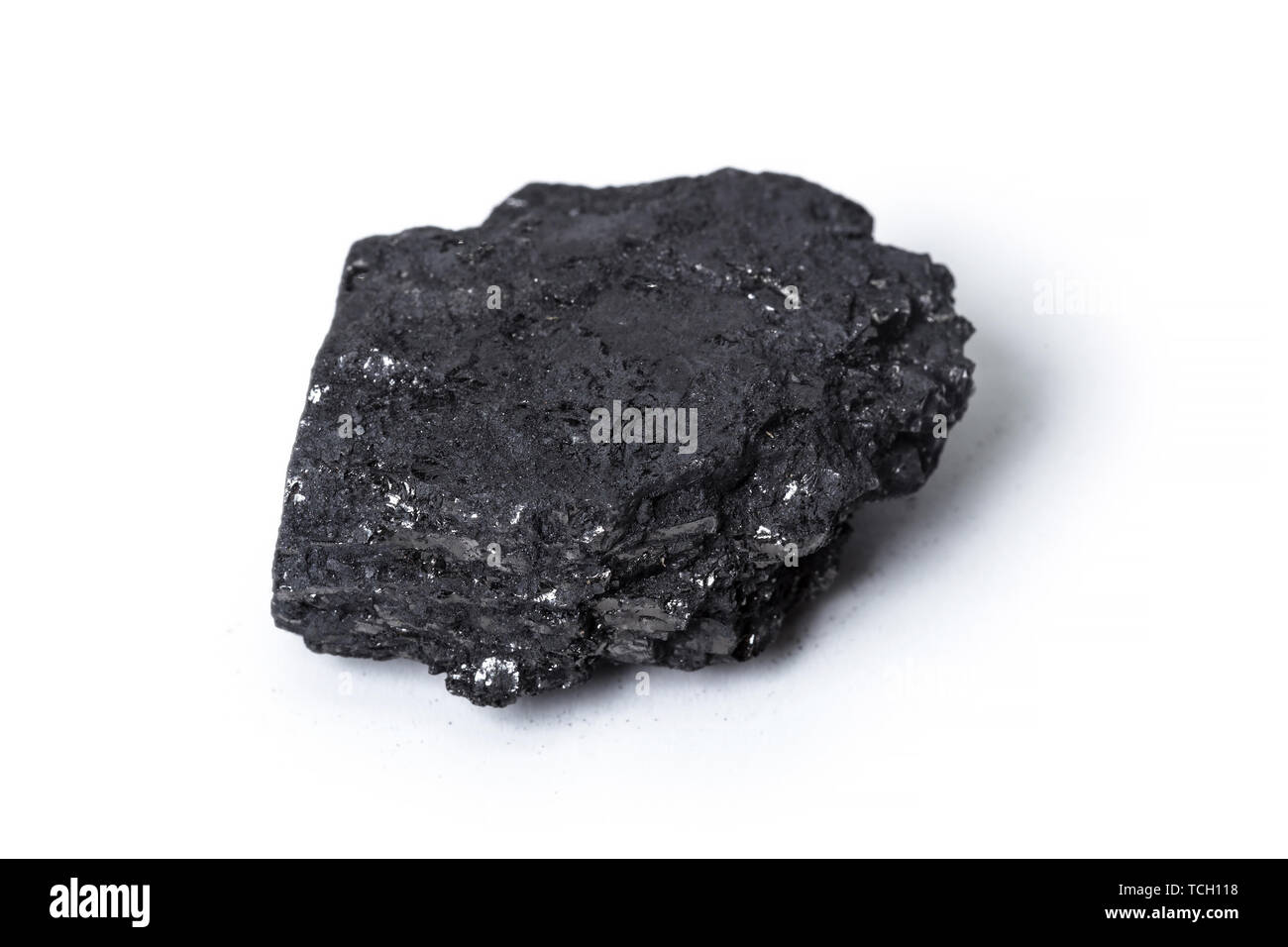 Natural wood charcoal Isolated on white Stock Photo - Alamy