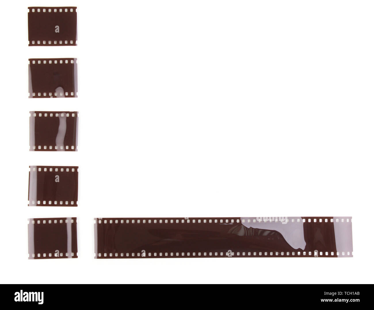 Photo film isolated on white Stock Photo - Alamy