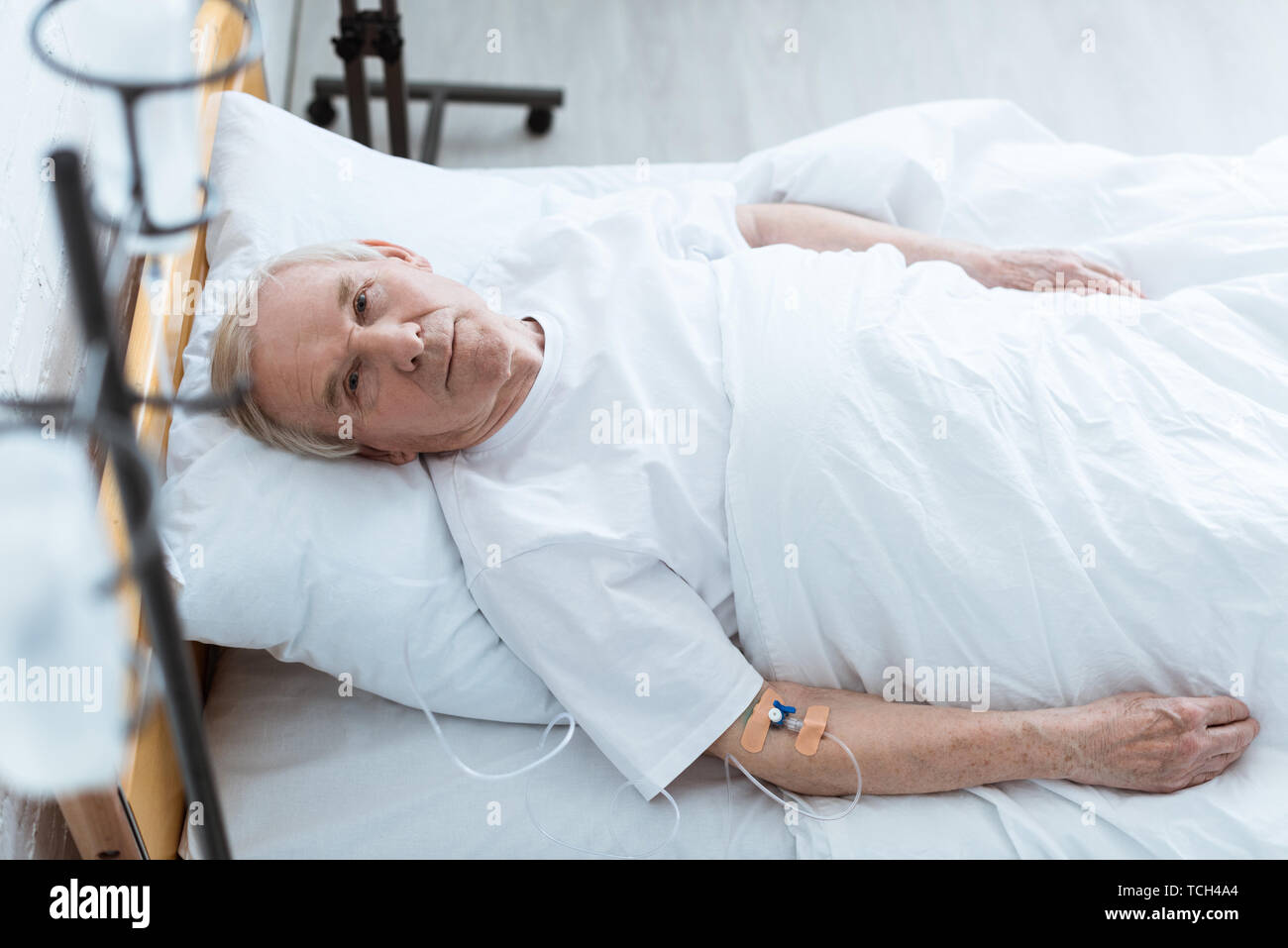 Sick bed overhead hi-res stock photography and images - Alamy
