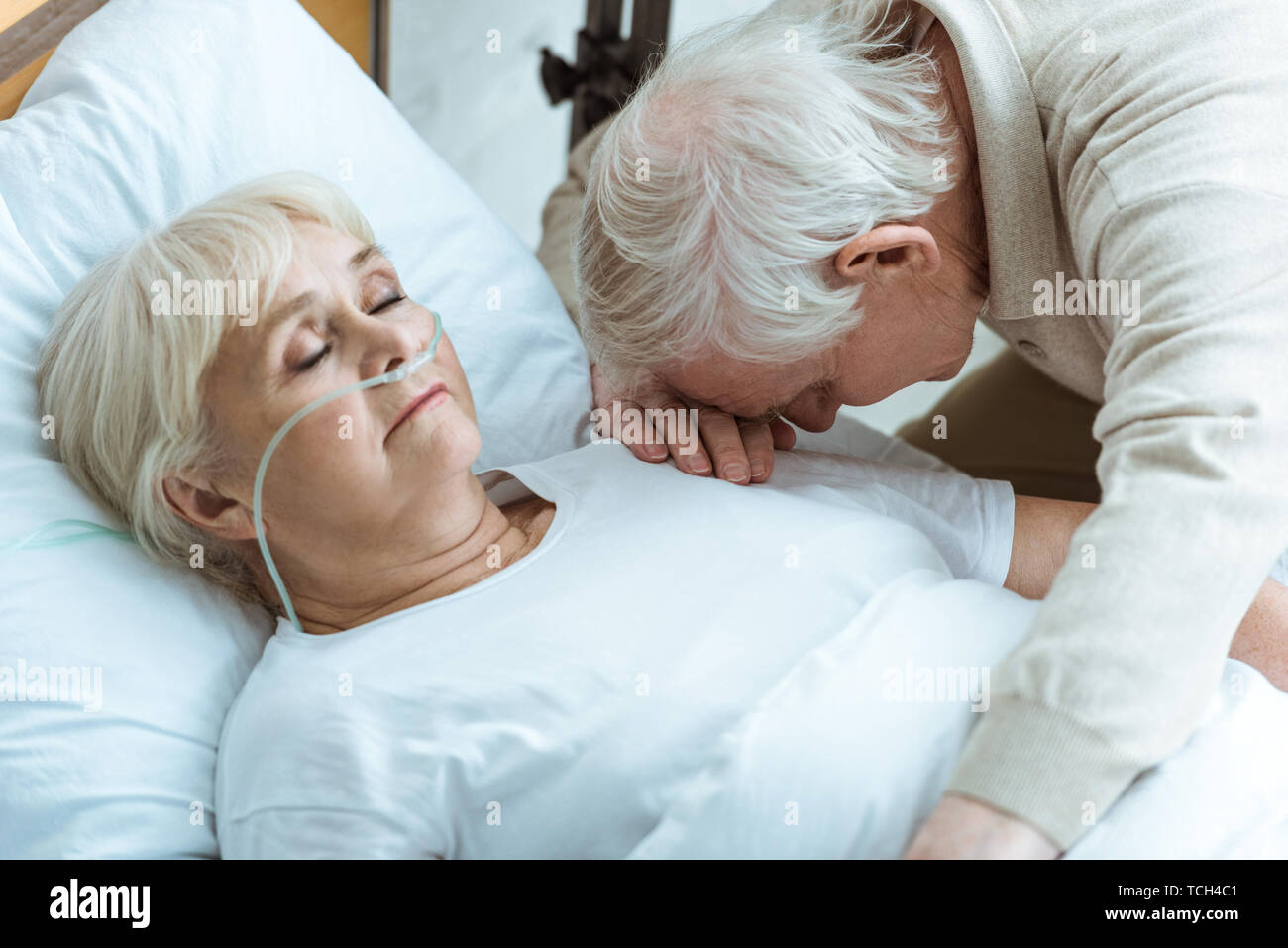 Coma hospital elderly hi-res stock photography and images - Alamy
