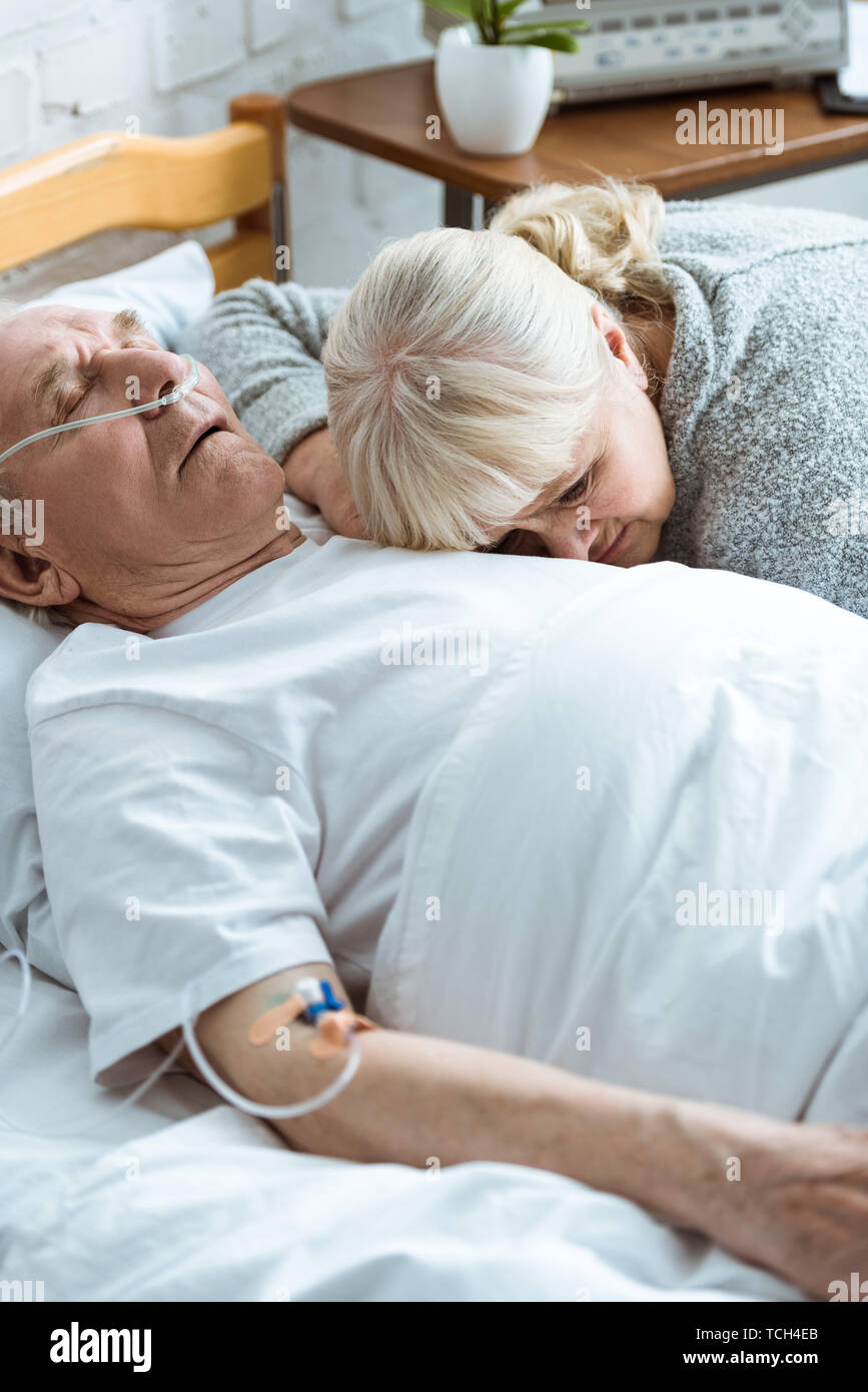 Coma patient family hi-res stock photography and images - Alamy