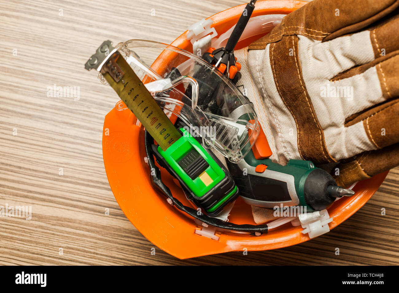 Set of architect tools Stock Photo - Alamy