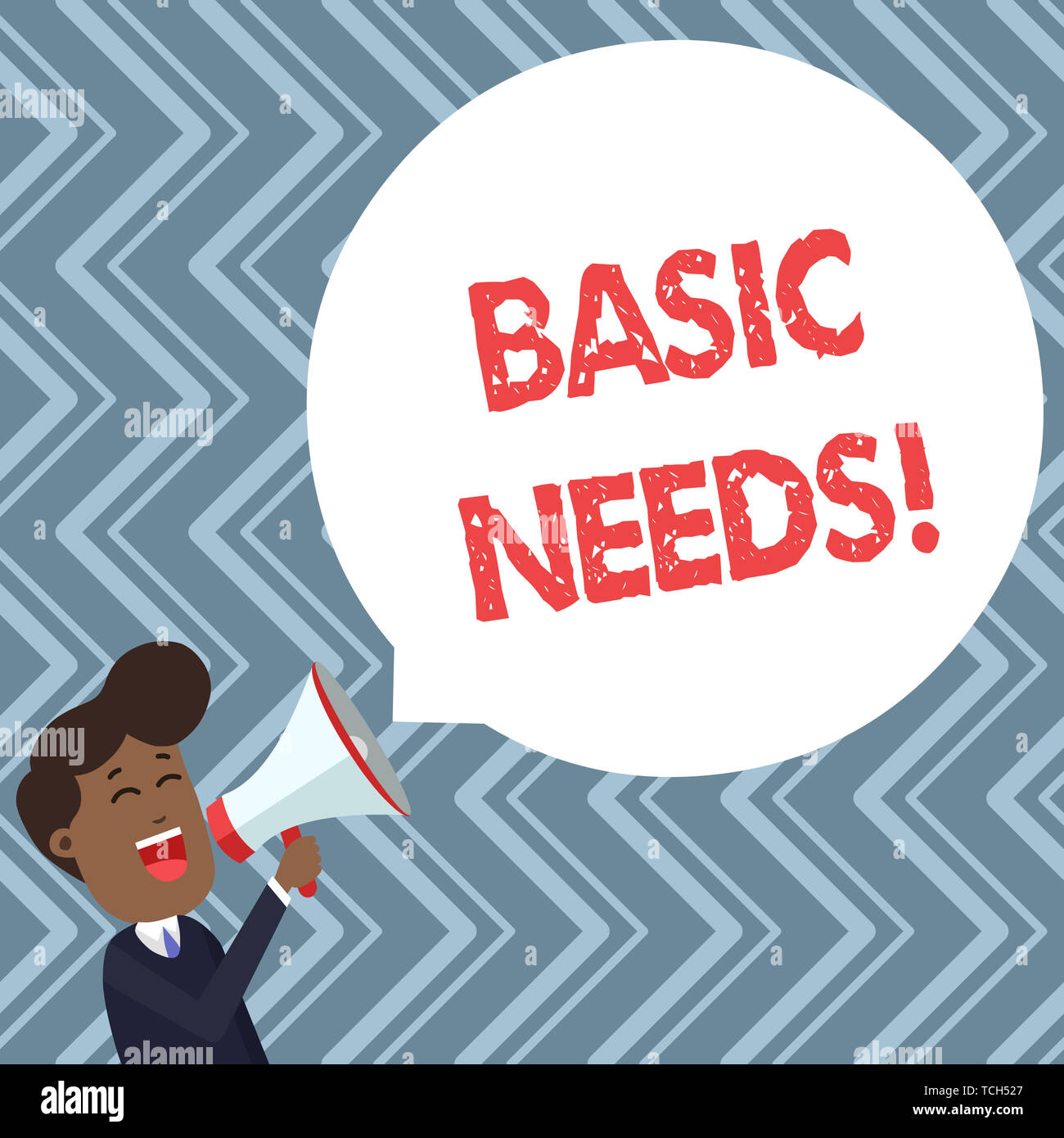 Conceptual hand writing showing Basic Needs. Concept meaning ...