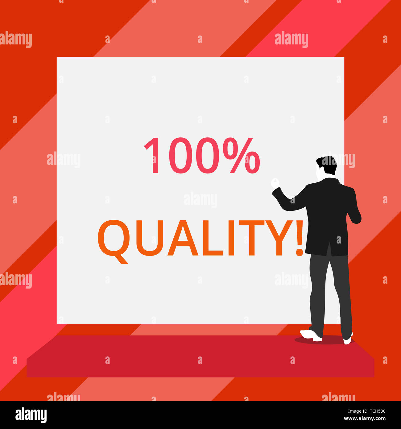 Word writing text 100 Percent Quality. Business photo showcasing ...