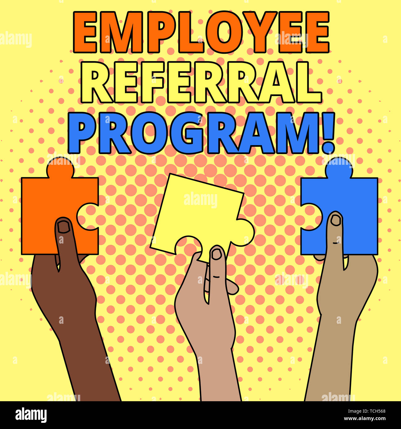 Conceptual hand writing showing Employee Referral Program. Concept ...