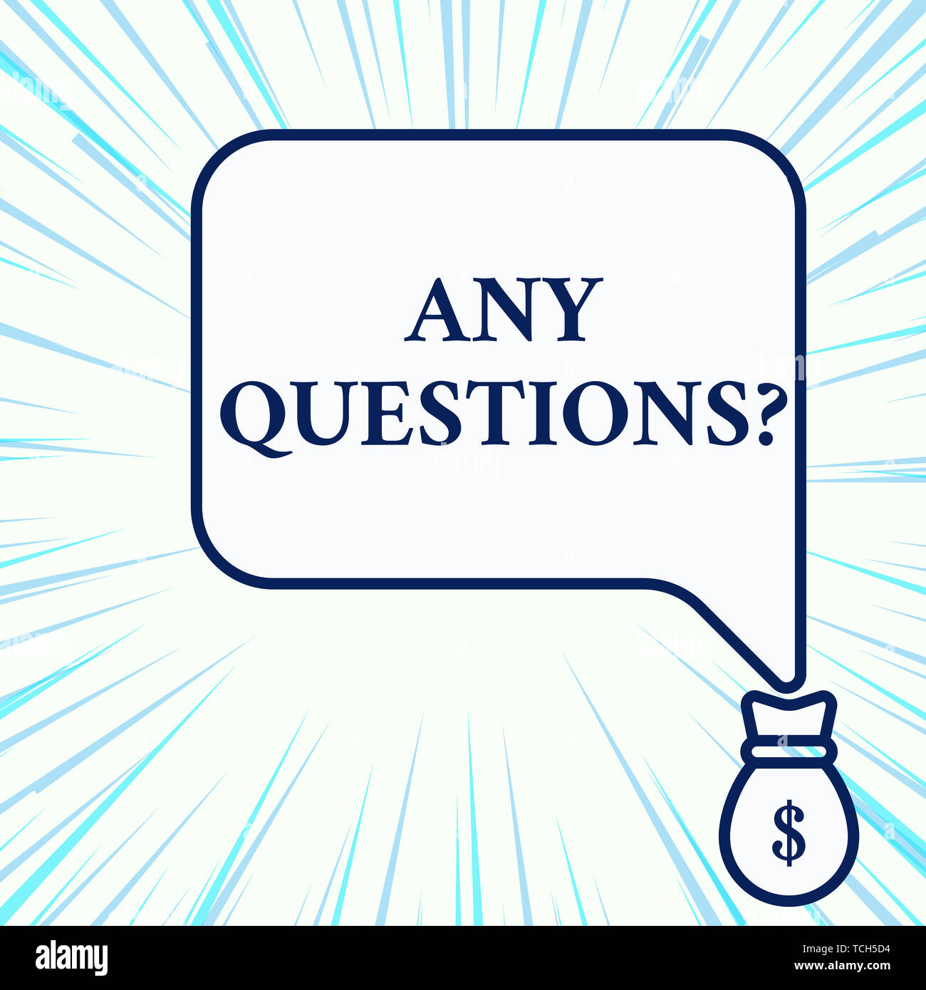 Handwriting text writing Any Questions Question. Conceptual photo ...