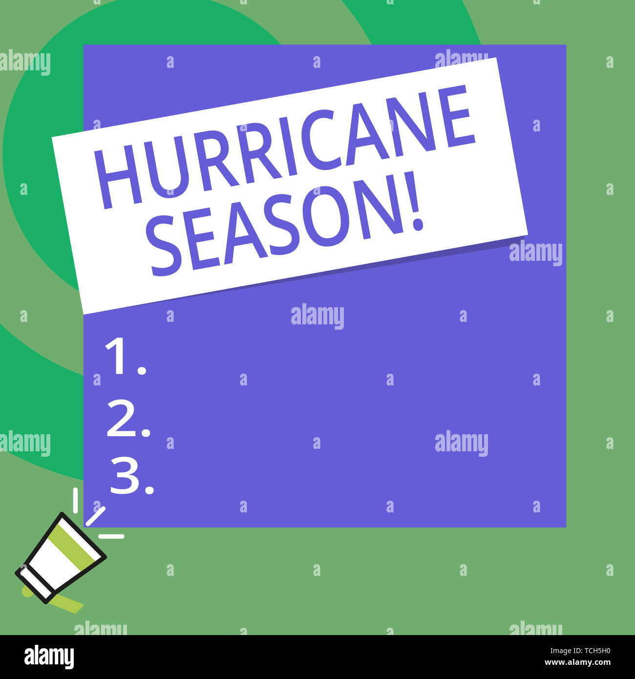 Conceptual hand writing showing Hurricane Season. Concept meaning time ...