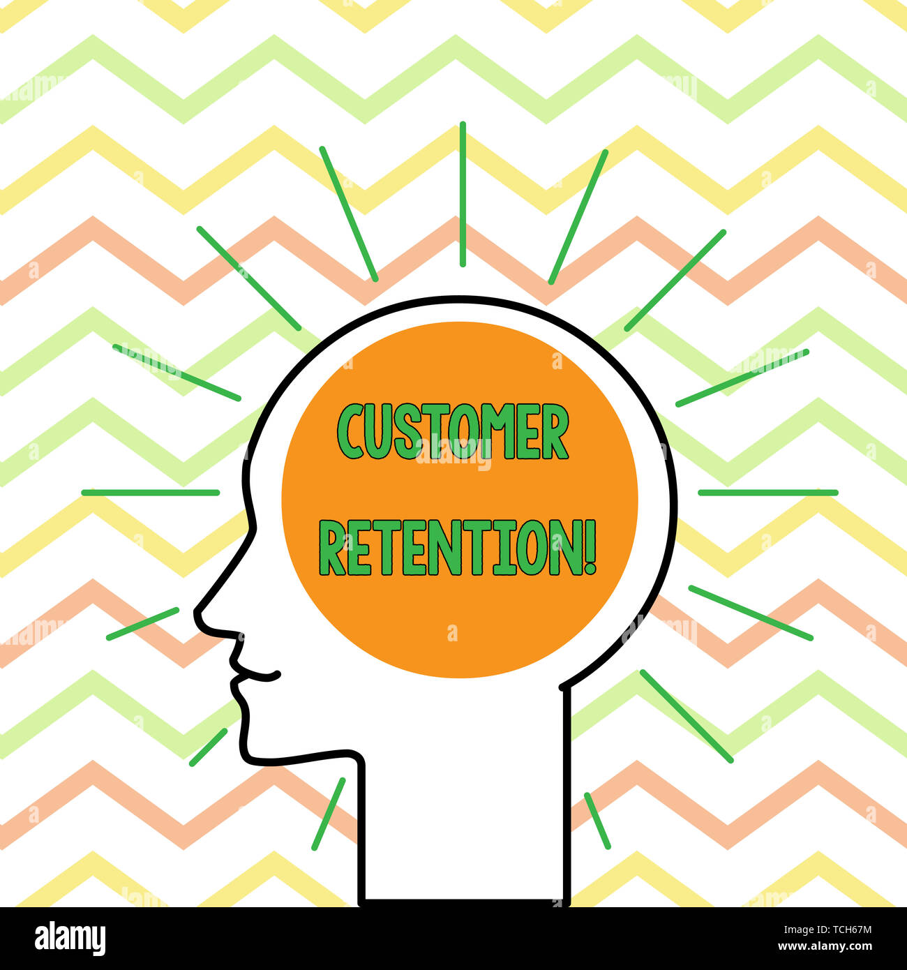 Conceptual Hand Writing Showing Customer Retention Concept Meaning Keeping Loyal Customers