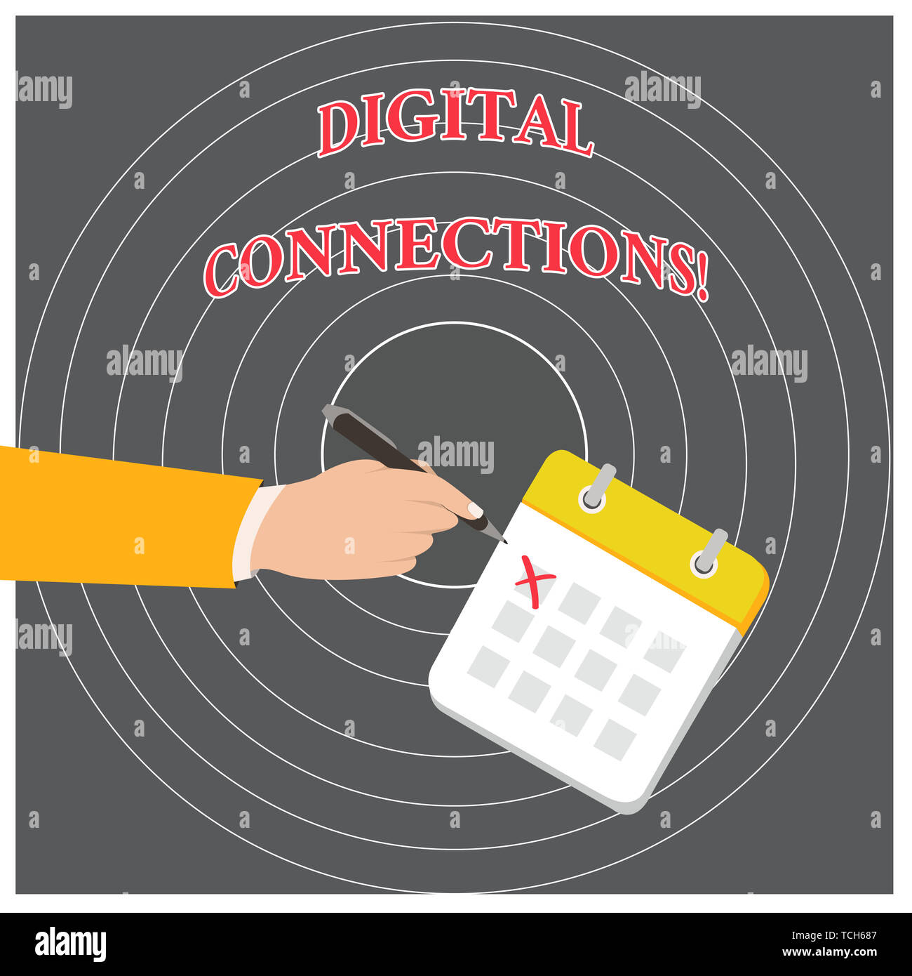 Conceptual hand writing showing Digital Connections. Concept meaning ... Conceptual hand writing showing Digital Connections. Concept meaning ...