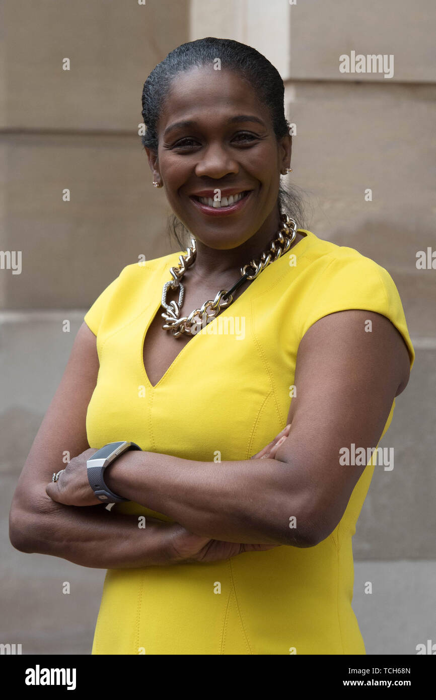Sonia Watson at Lancaster House in London, she has been awarded an OBE ...